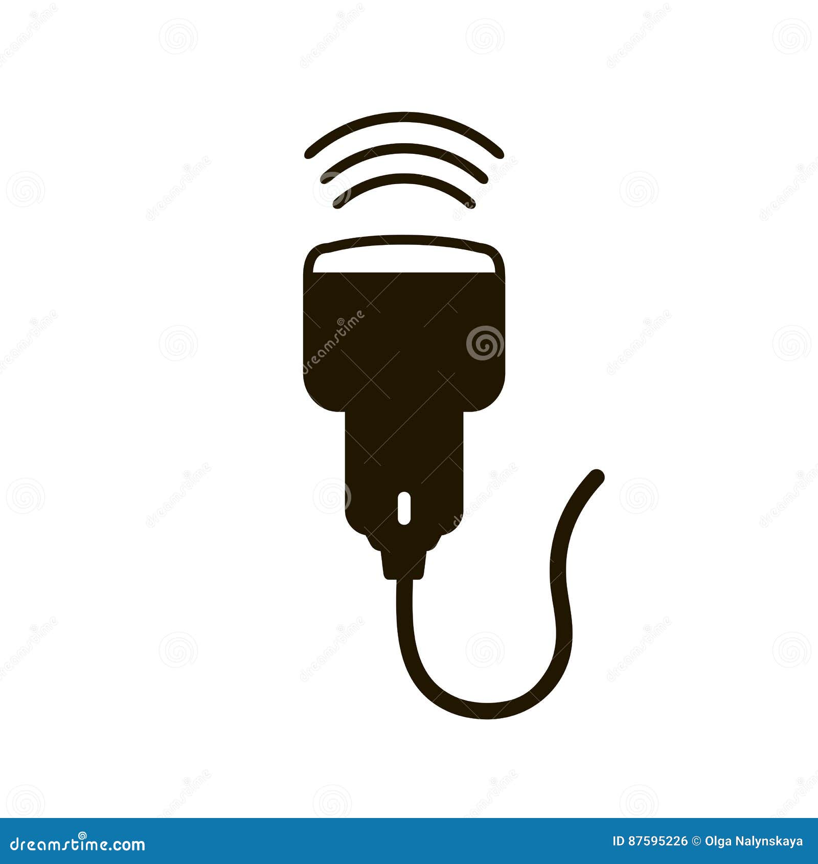 Medical Ultrasound Icon Stock Vector Illustration Of Care 87595226