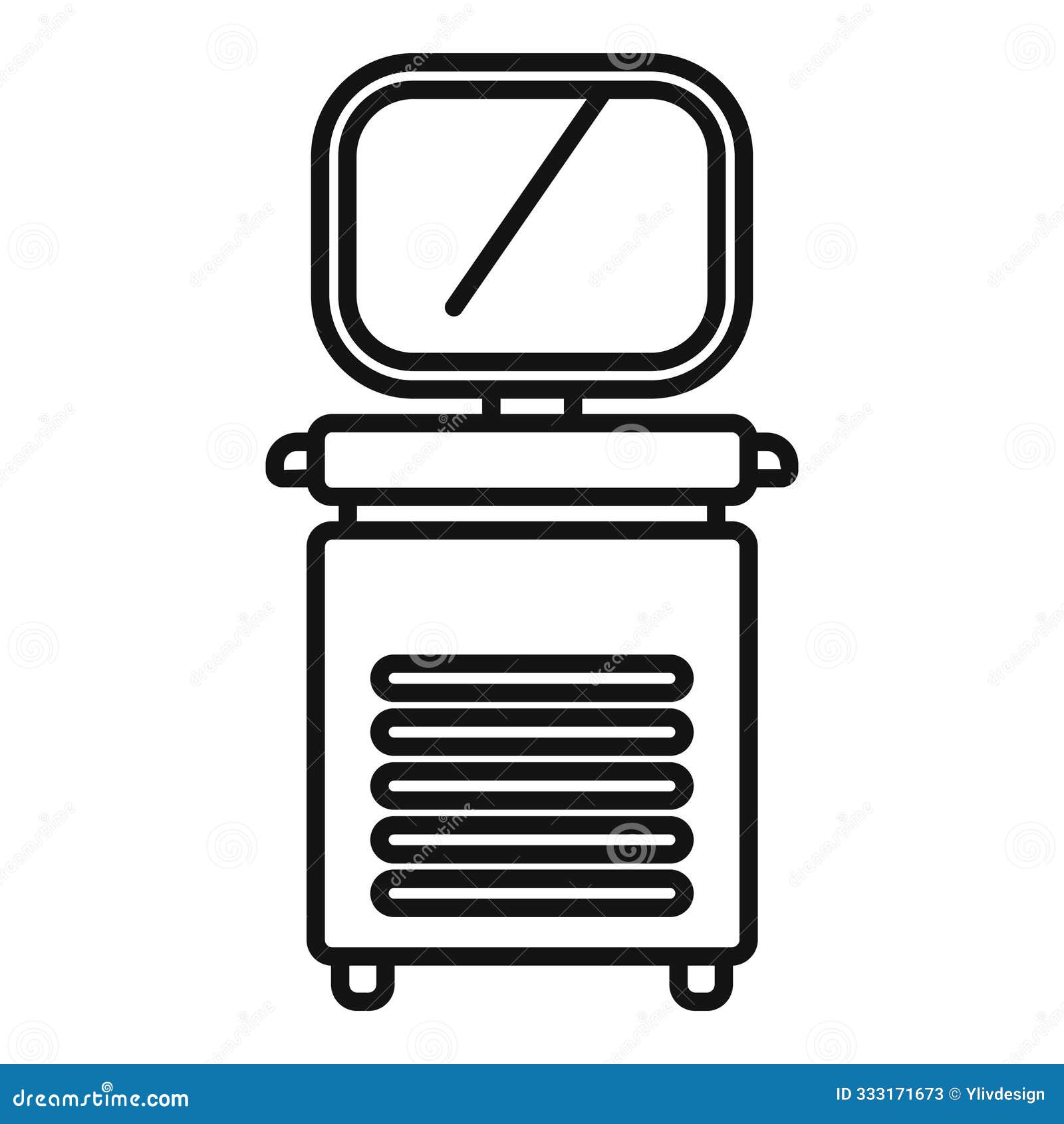 Medical Ventilator Machine Offering Consistent Breathing Support Stock ...