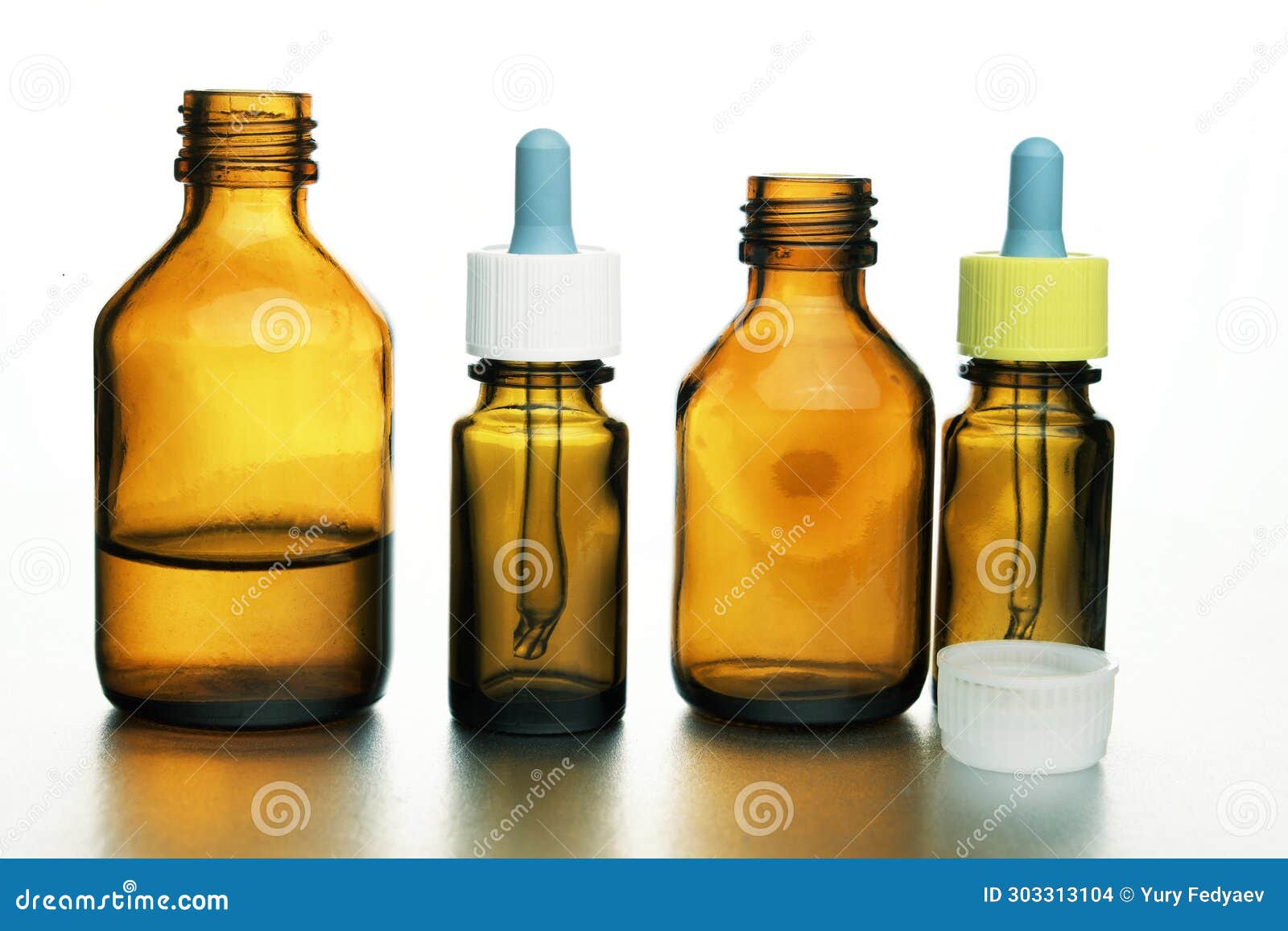 Medical Vial with a Cap and a Pipette Stock Photo - Image of bottle ...