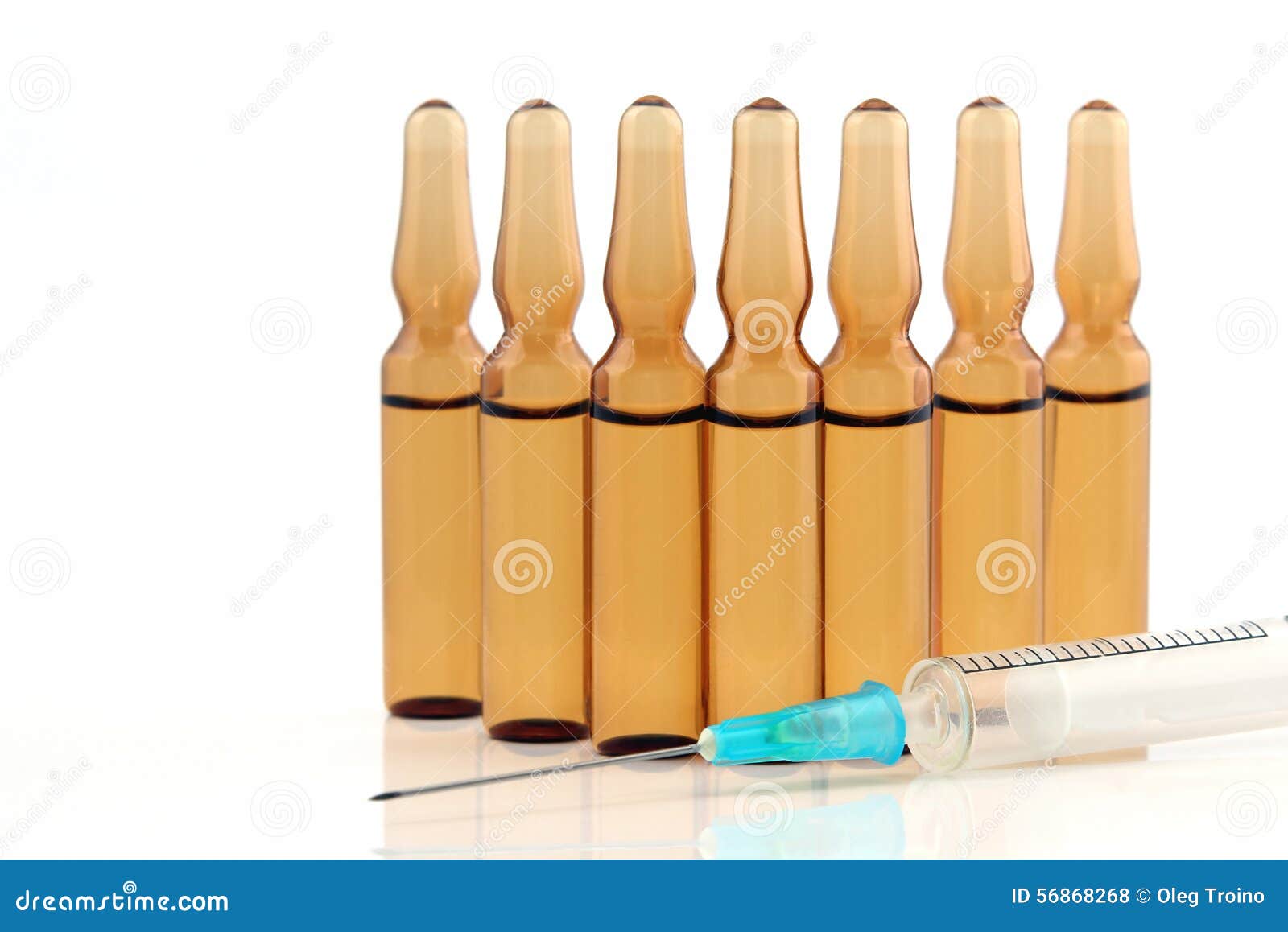 Medical Vials for Injection Stock Photo - Image of chemical, hospital ...