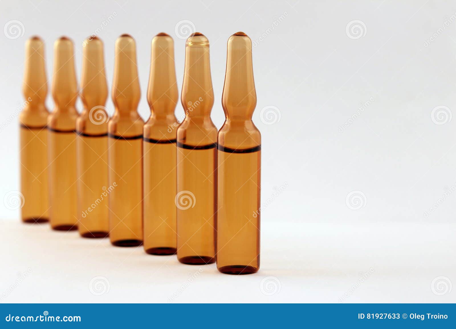 Medical Vials for Injection Drug Stock Image - Image of clinic ...