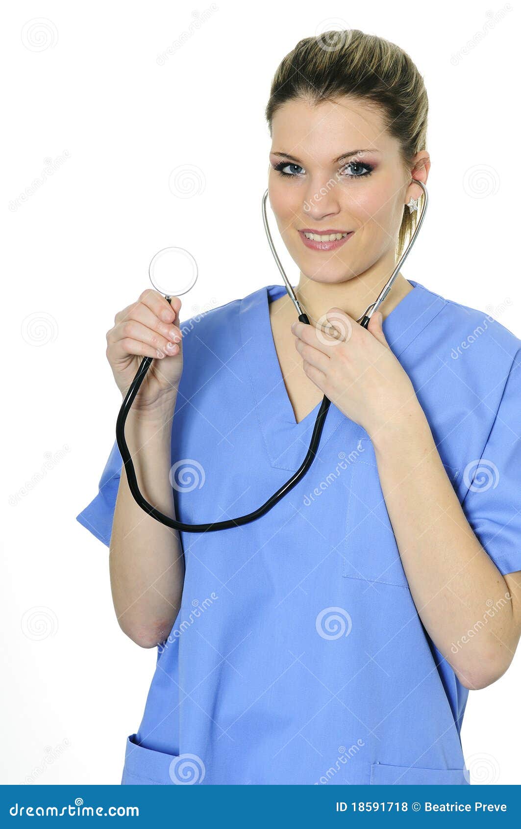 Medical woman stock photo. Image of doctor, health, caucasian - 18591718