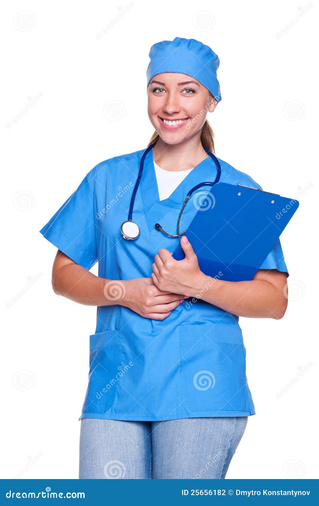 Medical woman stock photo. Image of isolated, board, doctor - 25656182