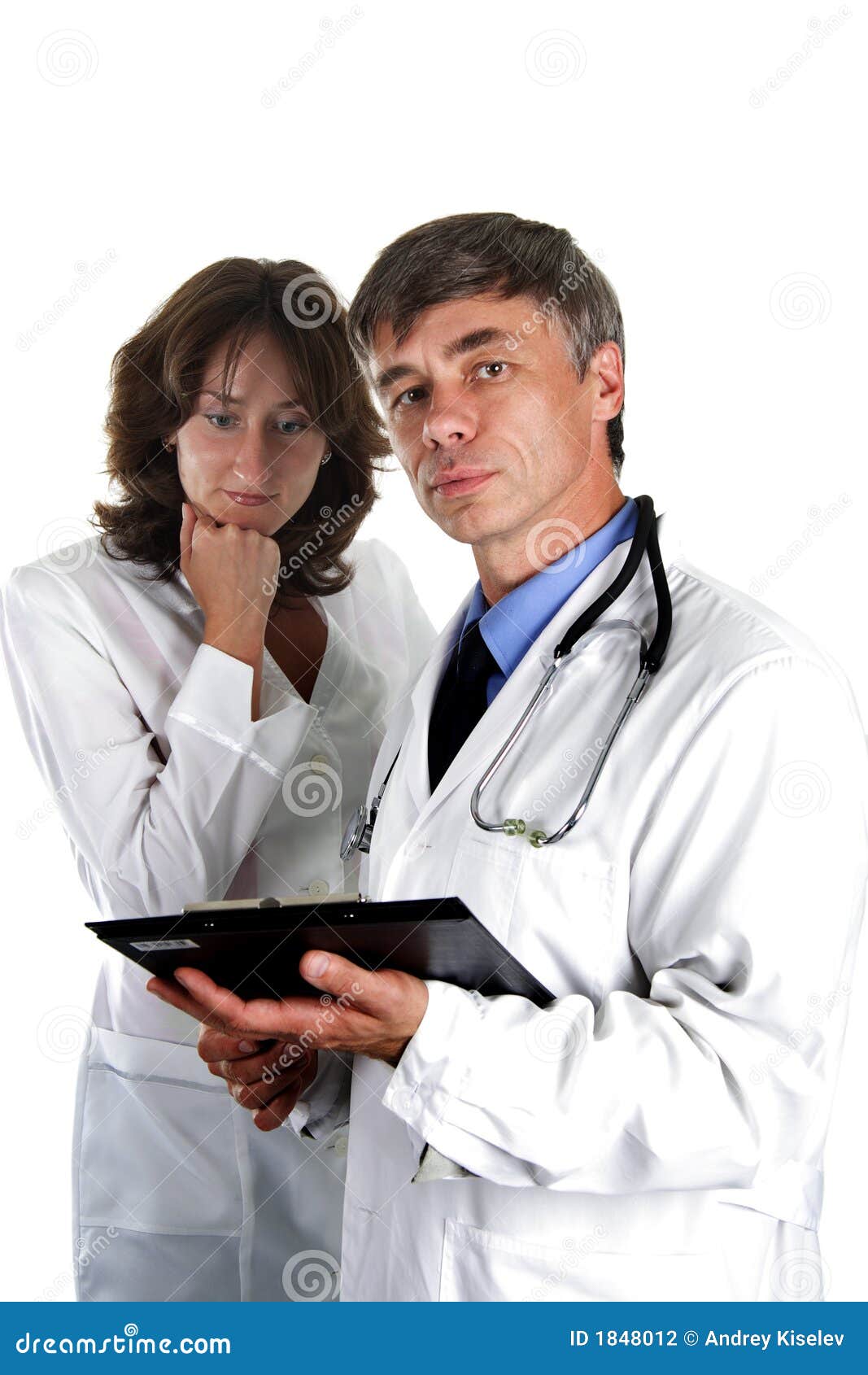 Medical work stock photo. Image of female, expression - 1848012