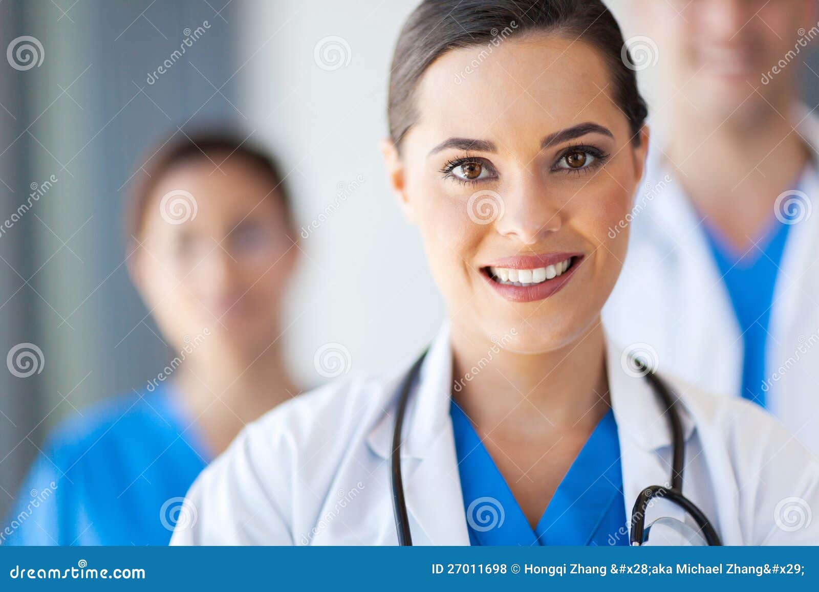 Medical workers stock photo. Image of joyful, people - 27011698