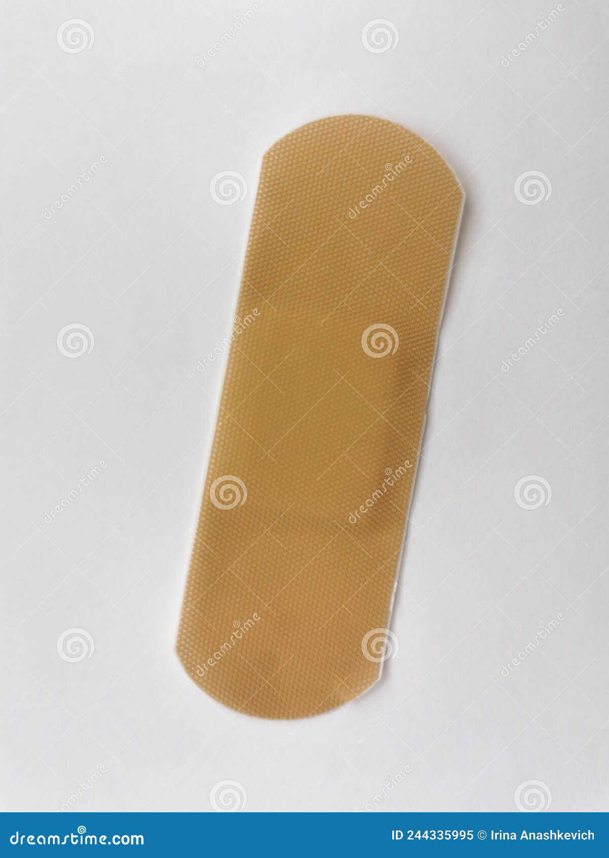 Medical Yellow Patch for Wounds Stock Image - Image of poster, brown ...