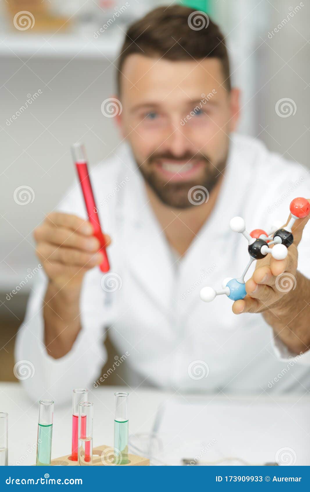 Medicals or Scientific Laboratory Researcher Stock Image - Image of ...
