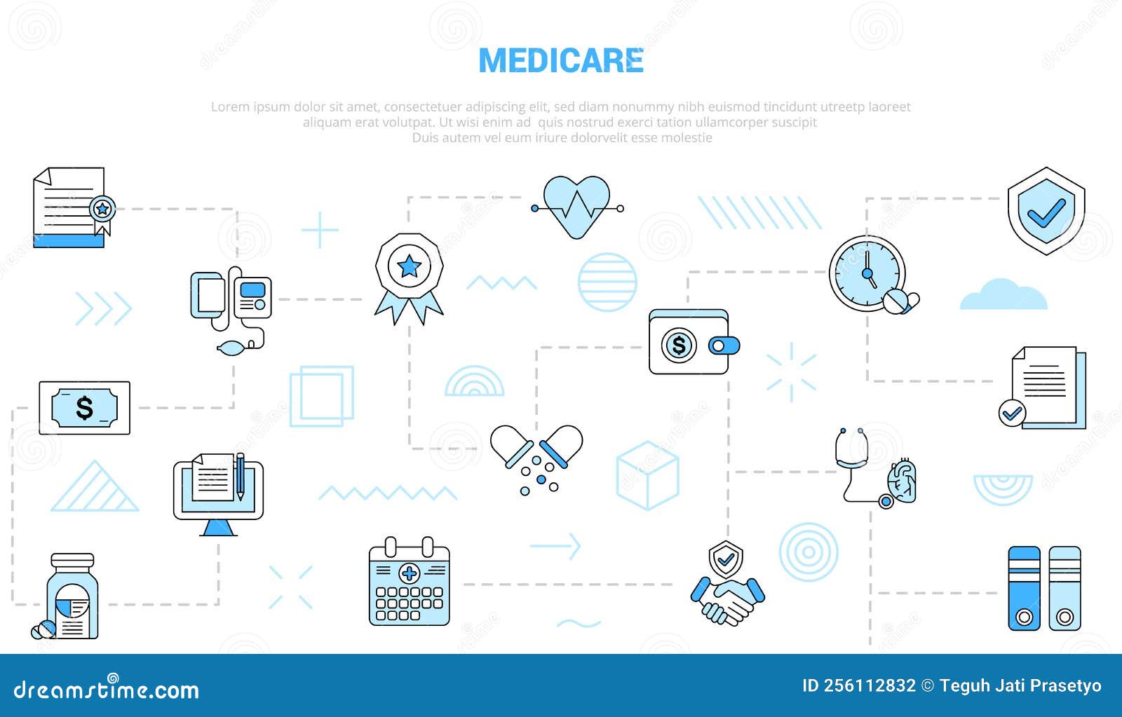 Medicare Concept. Chart With Keywords And Icon Stock Photography ... Medicare Concept. Chart With Keywords And Icon Stock Photography ...