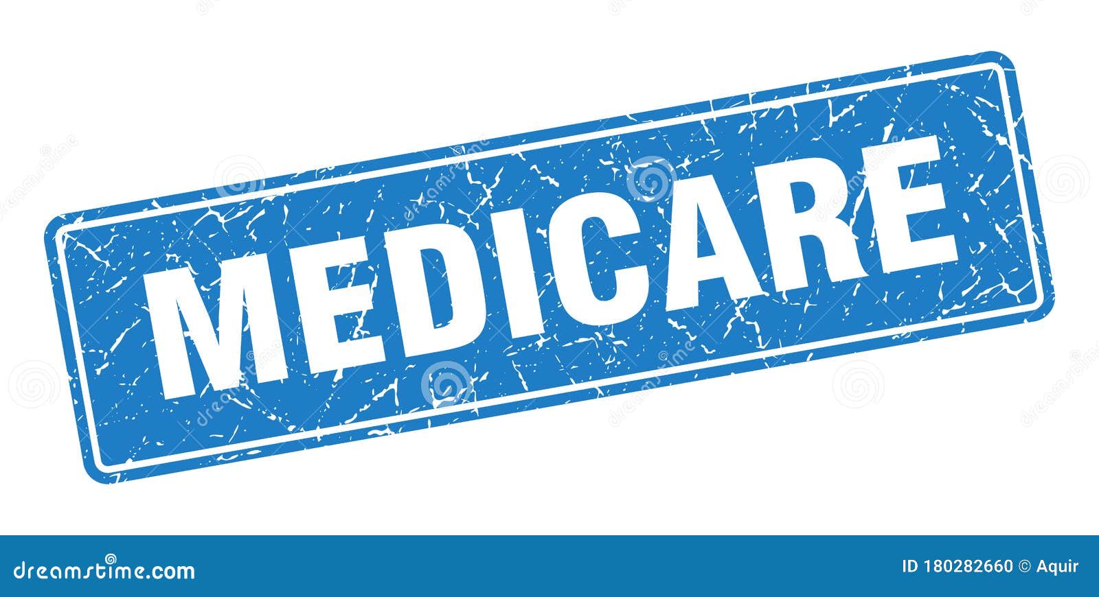 Medicare Sign. Medicare Grunge Stamp Stock Vector - Illustration of ...