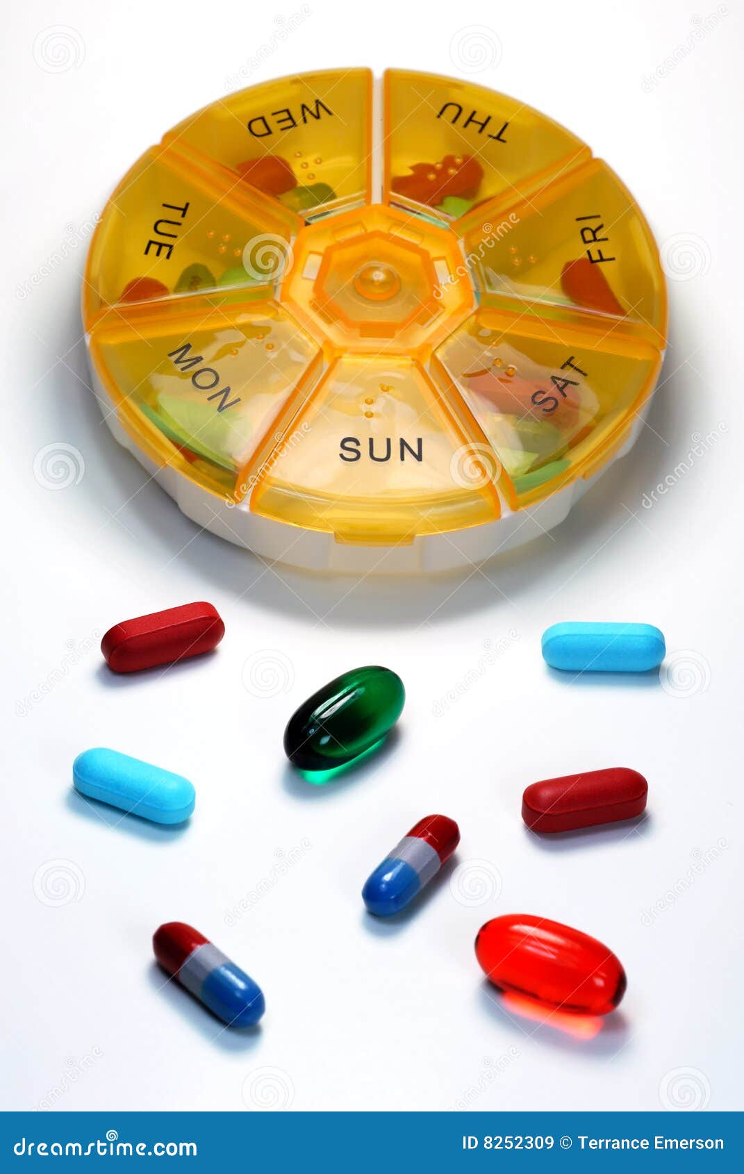 Daily Medication stock image. Image of killers, healthy - 8252309