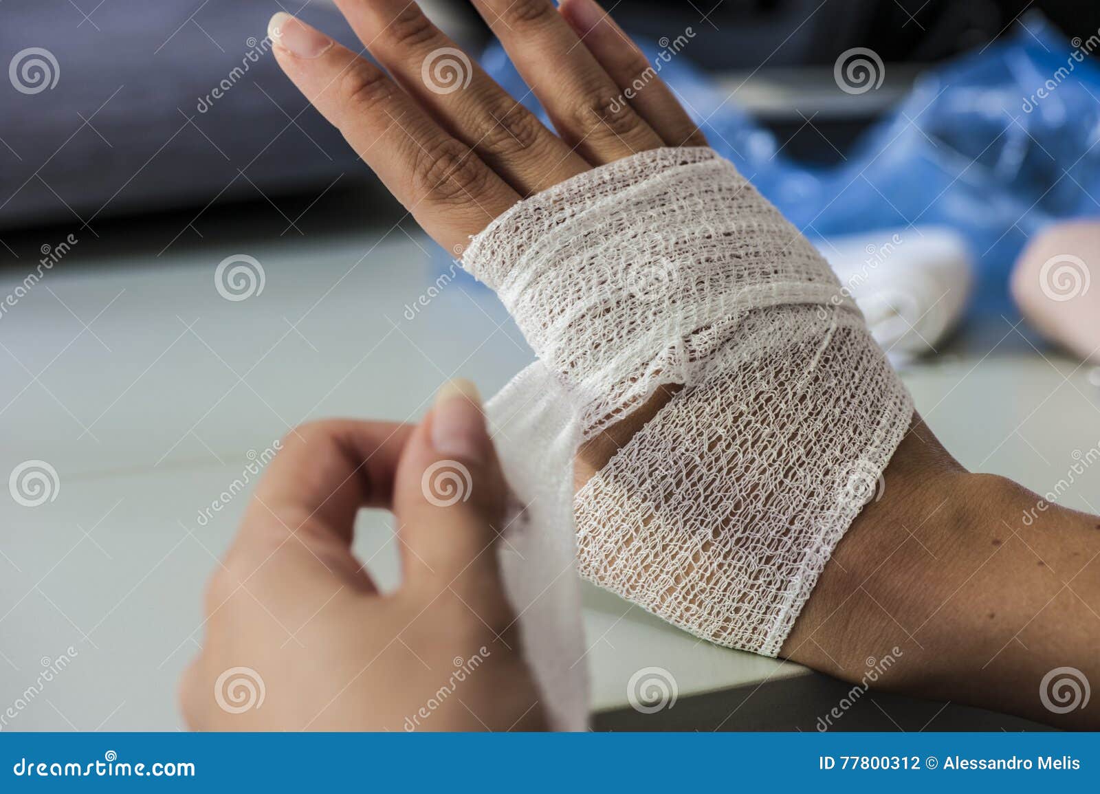 Medication and bandage stock photo. Image of pain, injury - 77800312