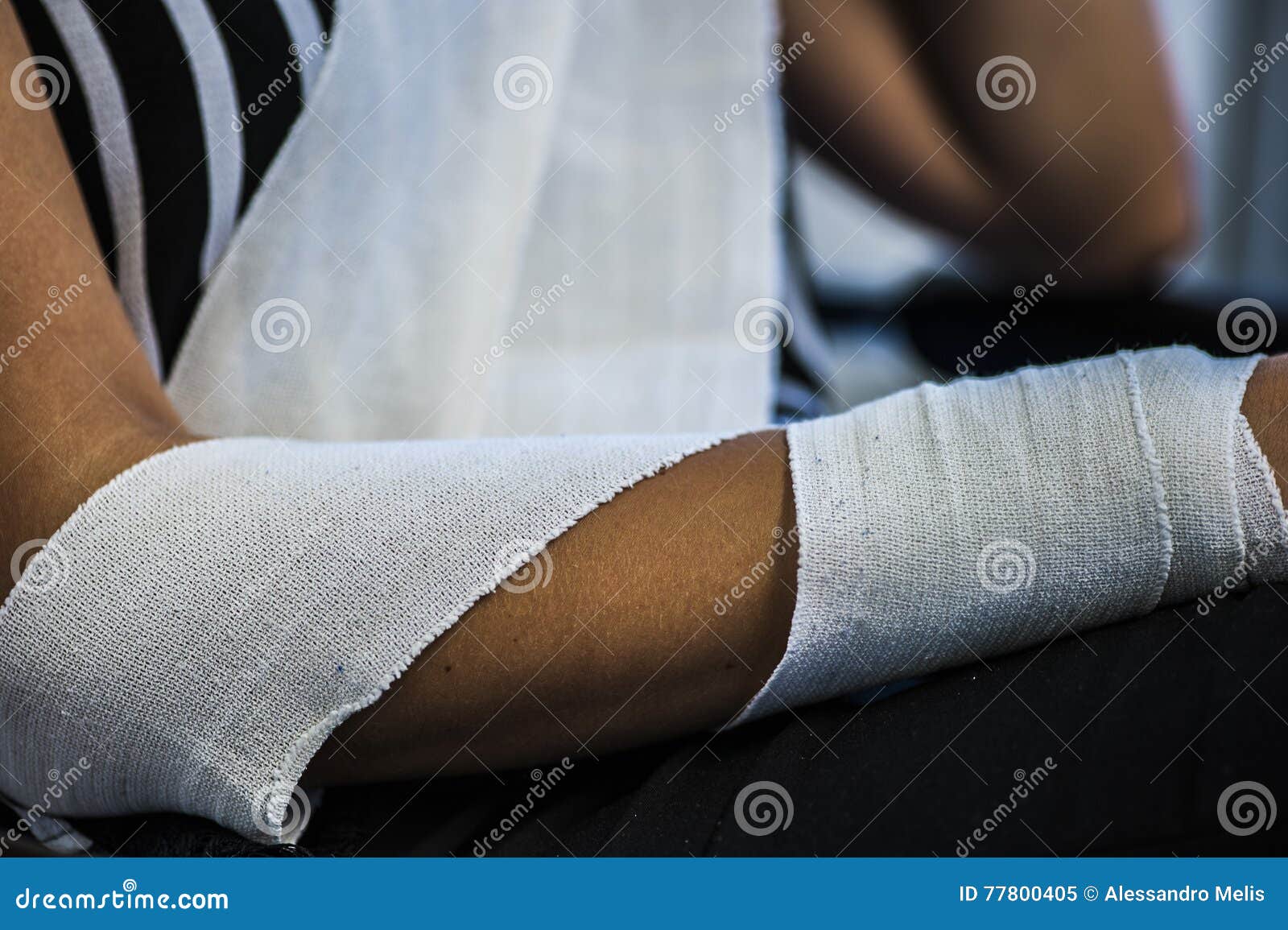 Medication and bandage stock image. Image of work, gauze - 77800405