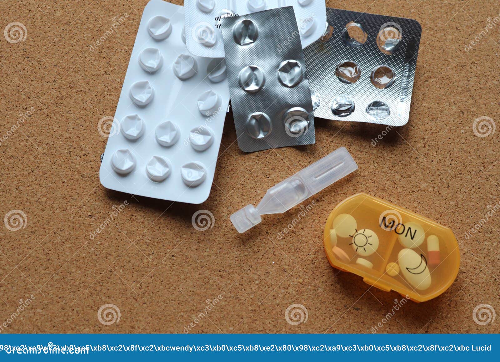 Medication for daily and Weekly Use in Labelled Boxes.chemist Doctors ...