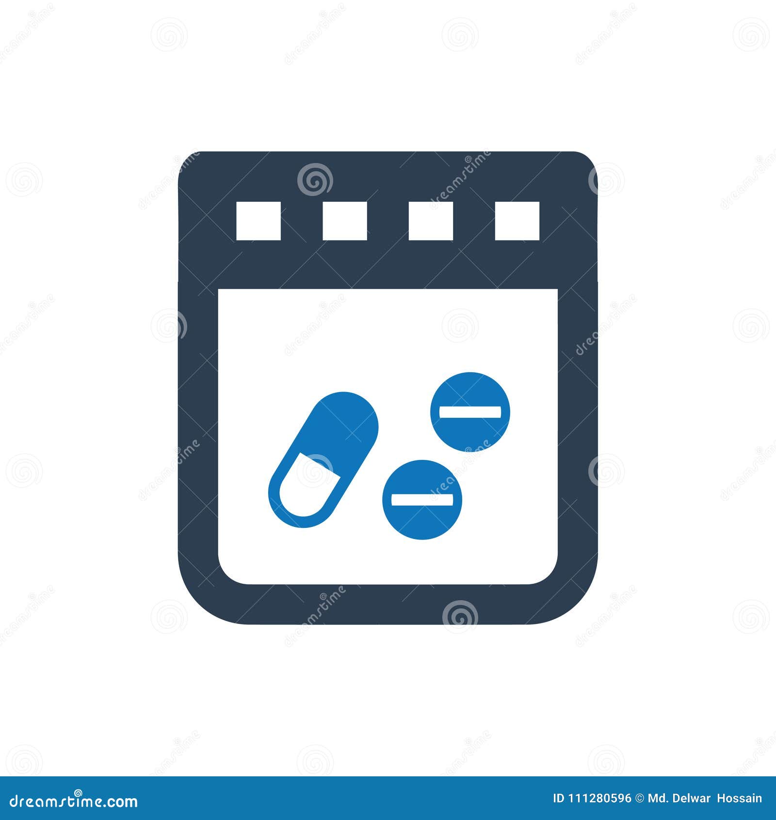 Medication Icon stock vector. Illustration of pharmacy - 111280596