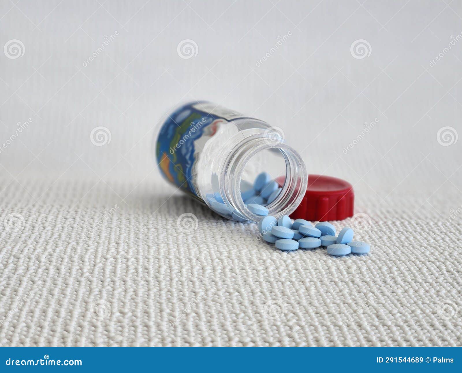 Medication in pill bottle stock image. Image of cure - 291544689