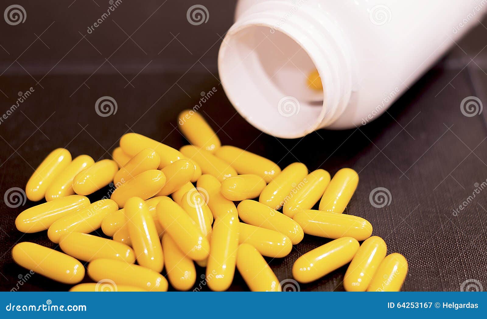 Medication pills stock image. Image of healthcare, spills - 64253167