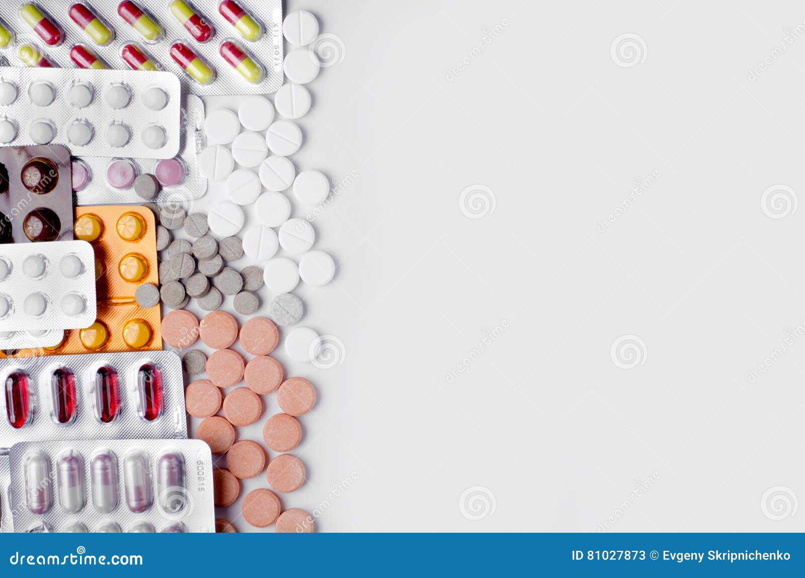 Medications top view stock image. Image of medication - 81027873