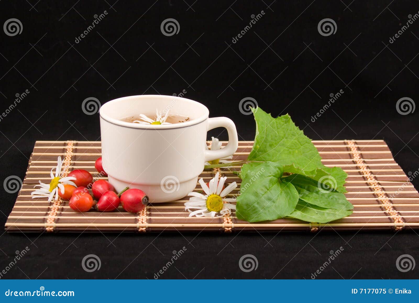 Medicinal decoction stock image. Image of plantain, chamomile - 7177075