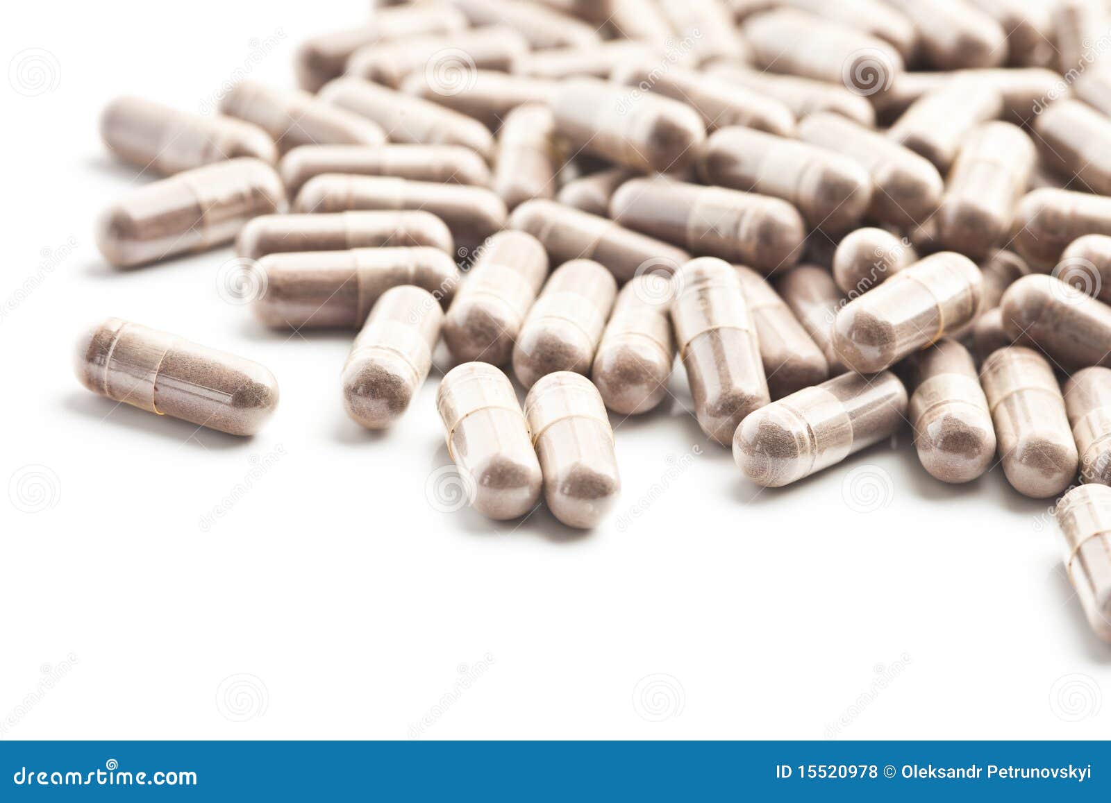 Medicinal Pills Piled Up a Bunch Stock Photo - Image of aspirin ...