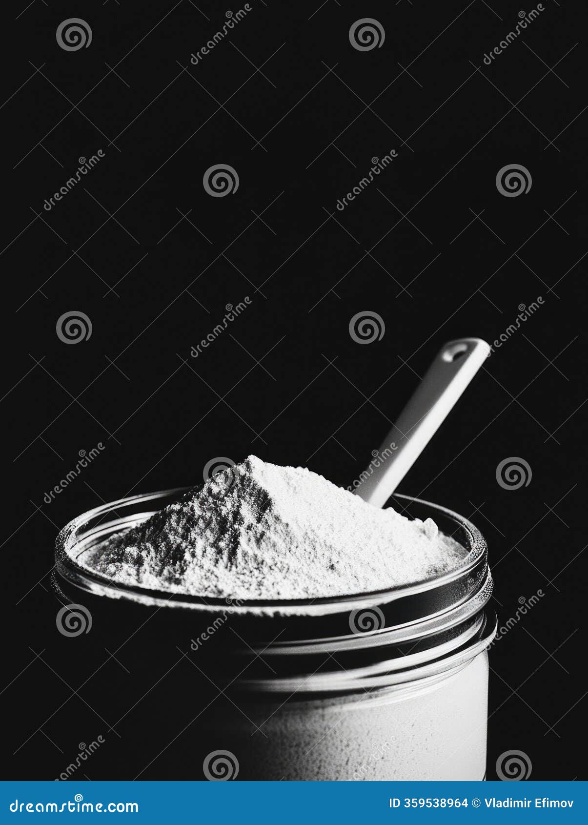 Medicinal Powder in Jar stock photo. Image of drink - 359538964