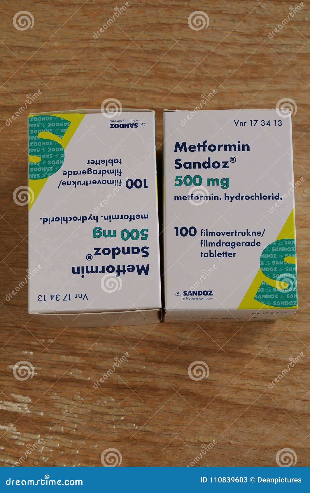 Medicinas Del Sandoz De Metformin Foto de archivo editorial - Imagen de ...