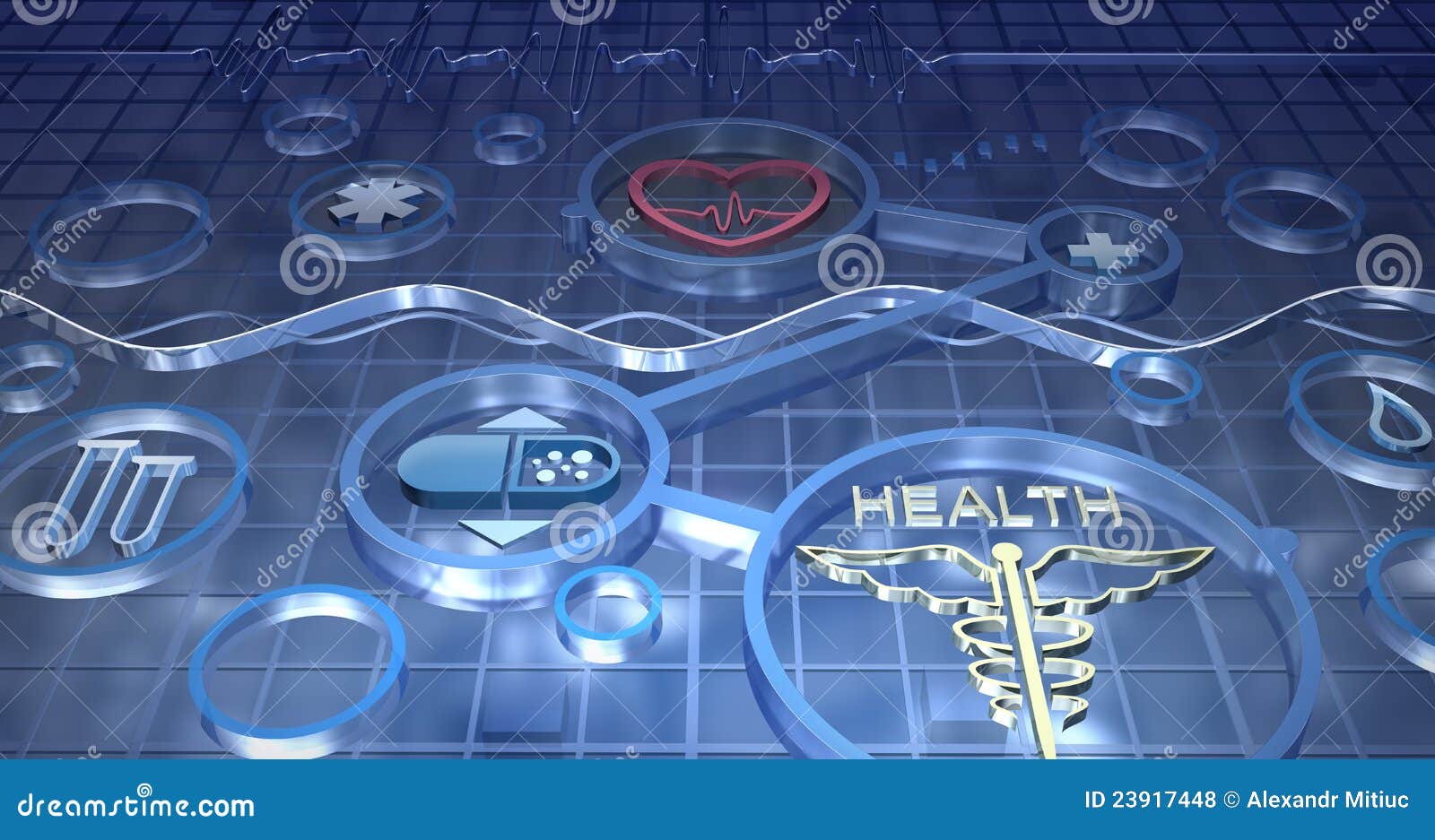 Medicine Abstract Background Stock Illustration - Illustration of ...