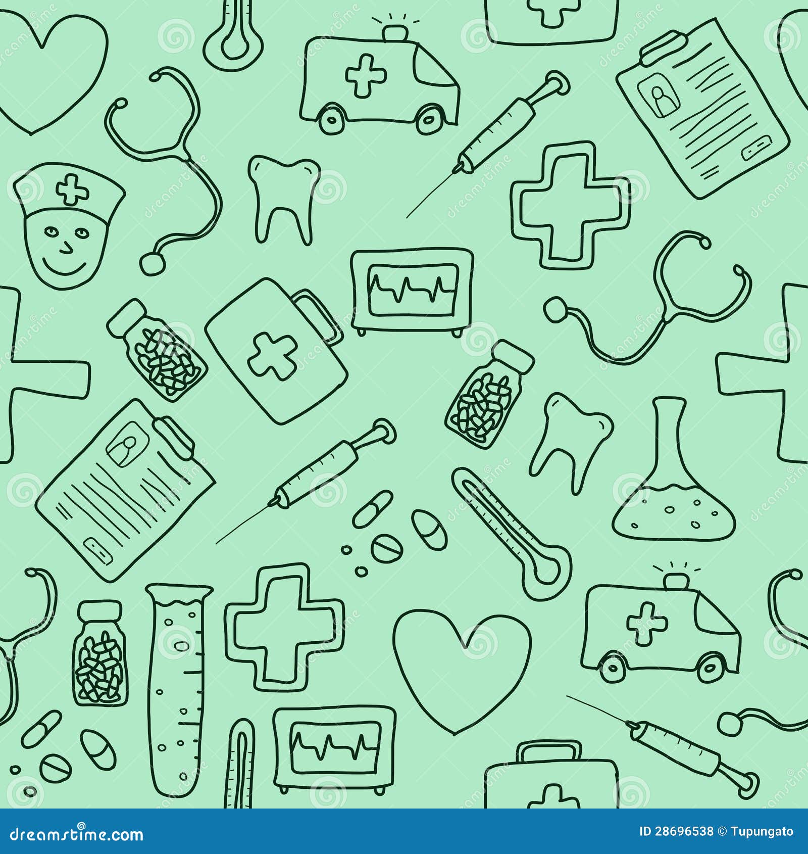 Medicine background stock vector. Illustration of medicine - 28696538