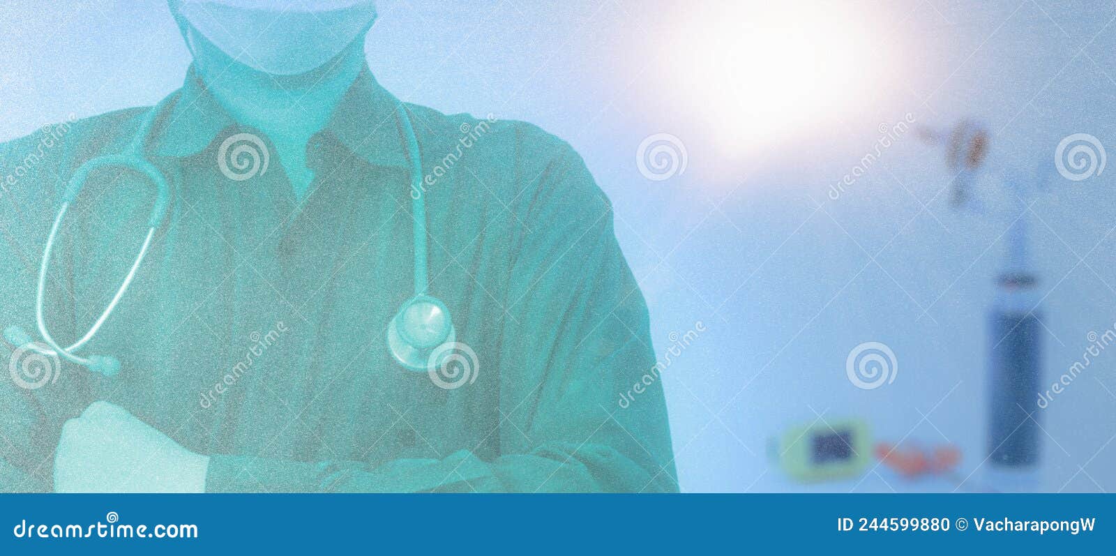 Medicine Background with Doctor Tools Stock Photo - Image of health ...