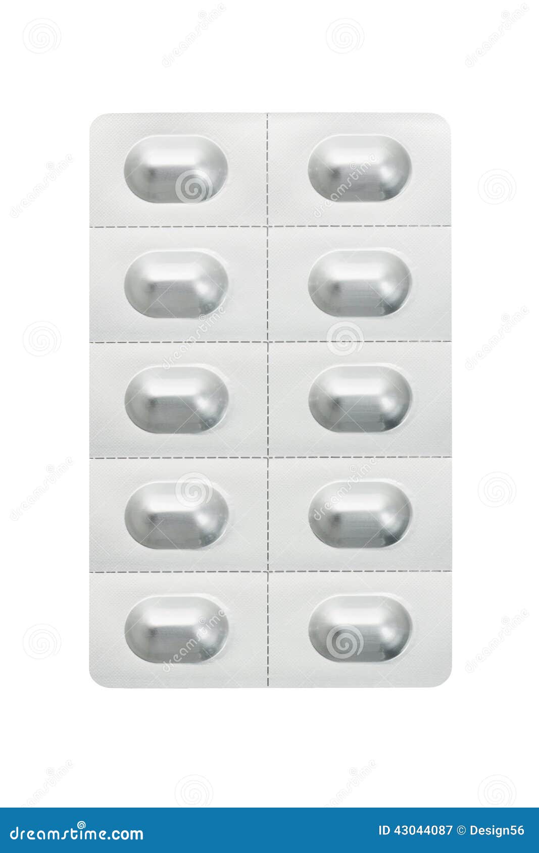 Medicine In Blister Pack stock image. Image of antibiotic - 43044087