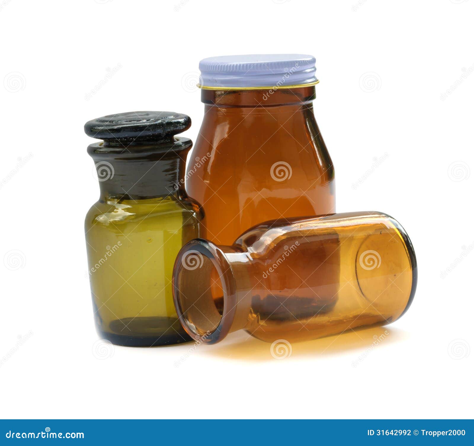 Medicine bottles. stock photo. Image of medical, aroma - 31642992