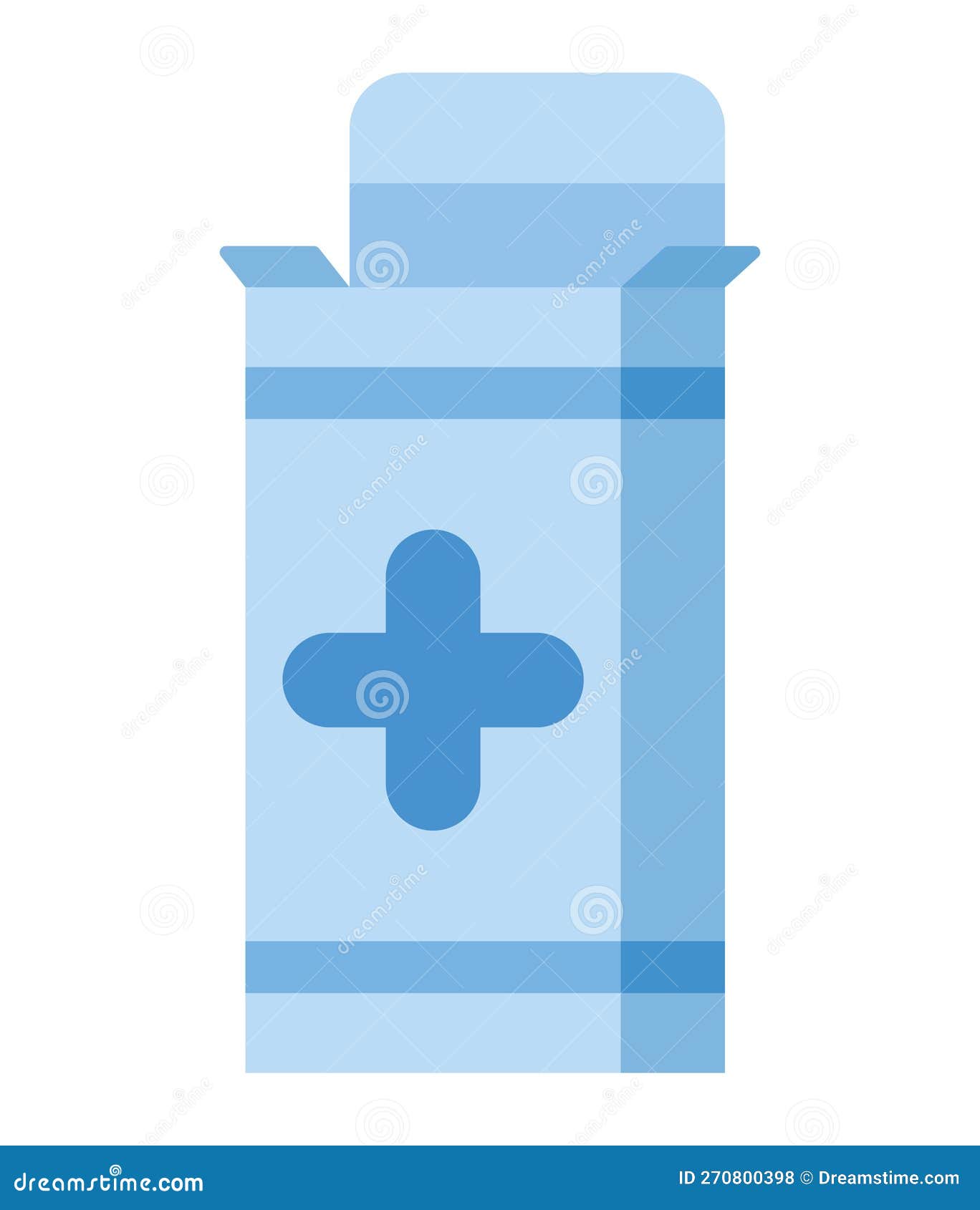 Medicine box design stock vector. Illustration of care - 270800398