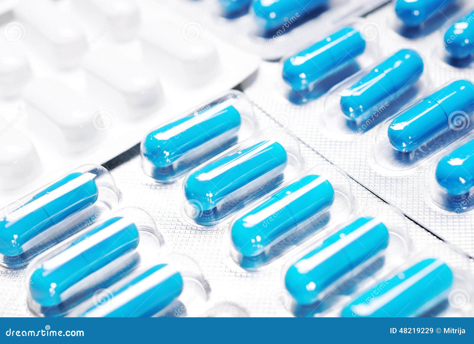 Medicine Capsules or Nutritional Supplements Stock Image - Image of ...