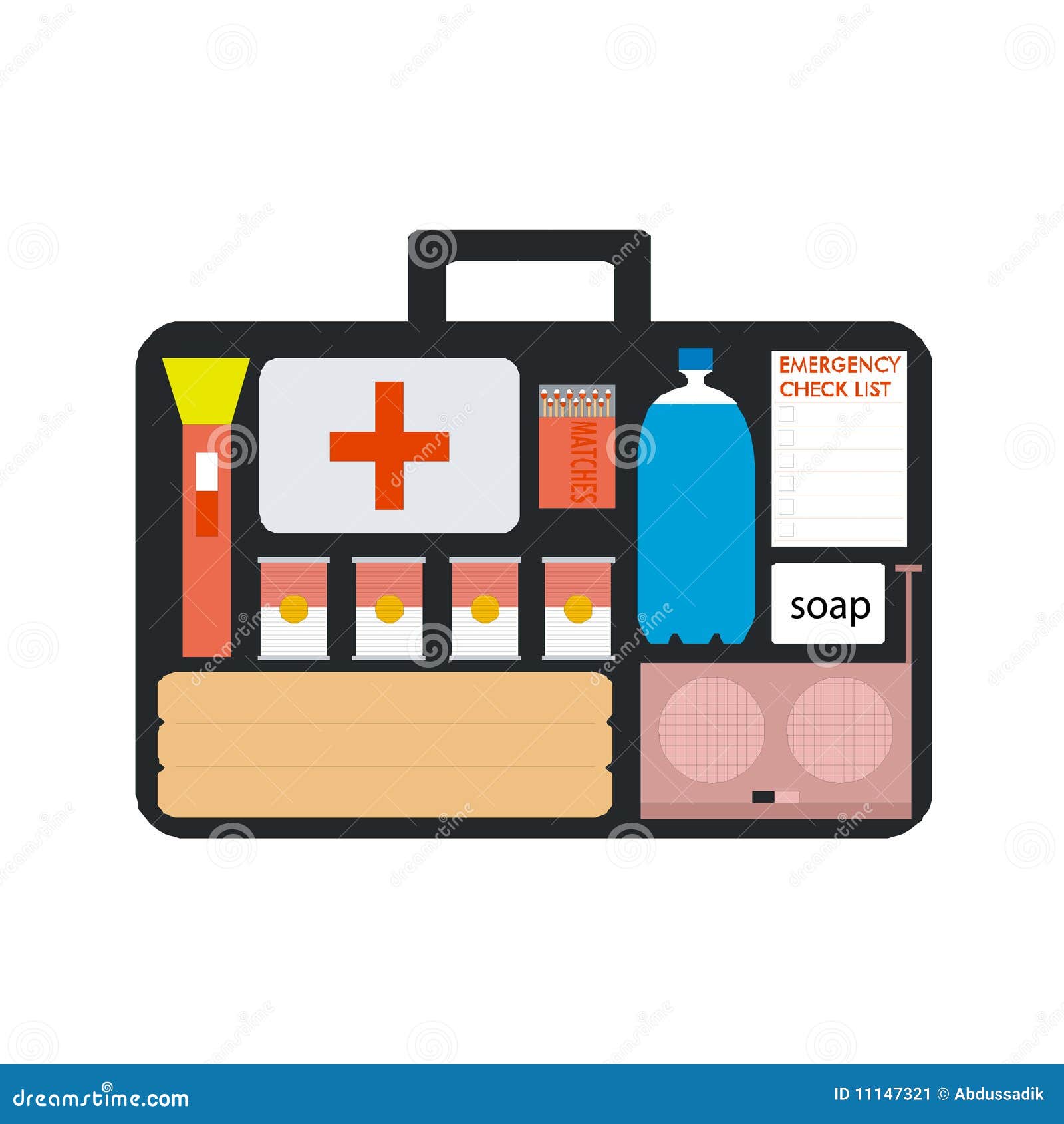 Medicine case stock illustration. Illustration of material - 11147321