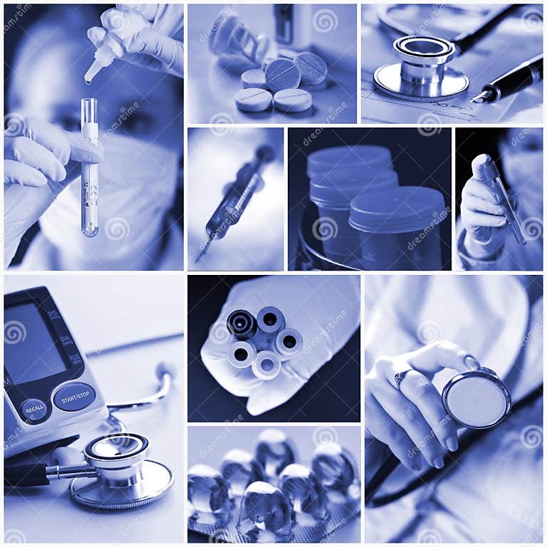 Medicine collage stock image. Image of health, injection - 27894715
