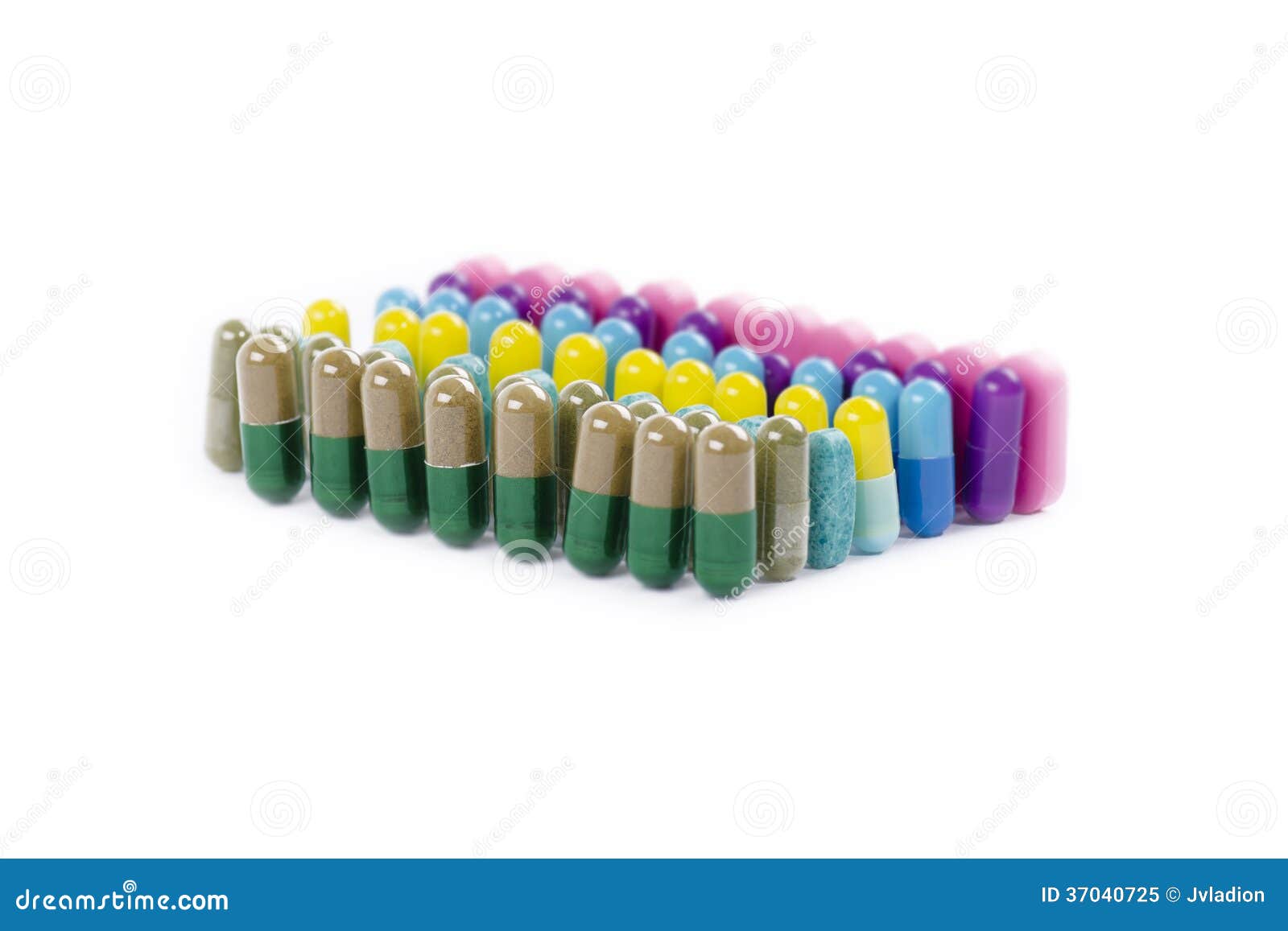 Medicine columns stock image. Image of tablets, side - 37040725