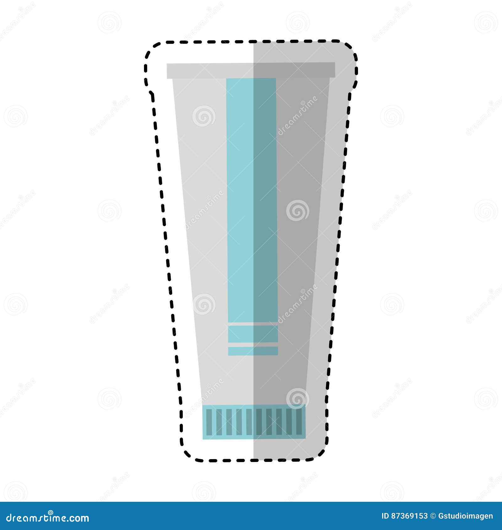Medicine Cream Bottle Isolated Icon Stock Vector - Illustration of ...