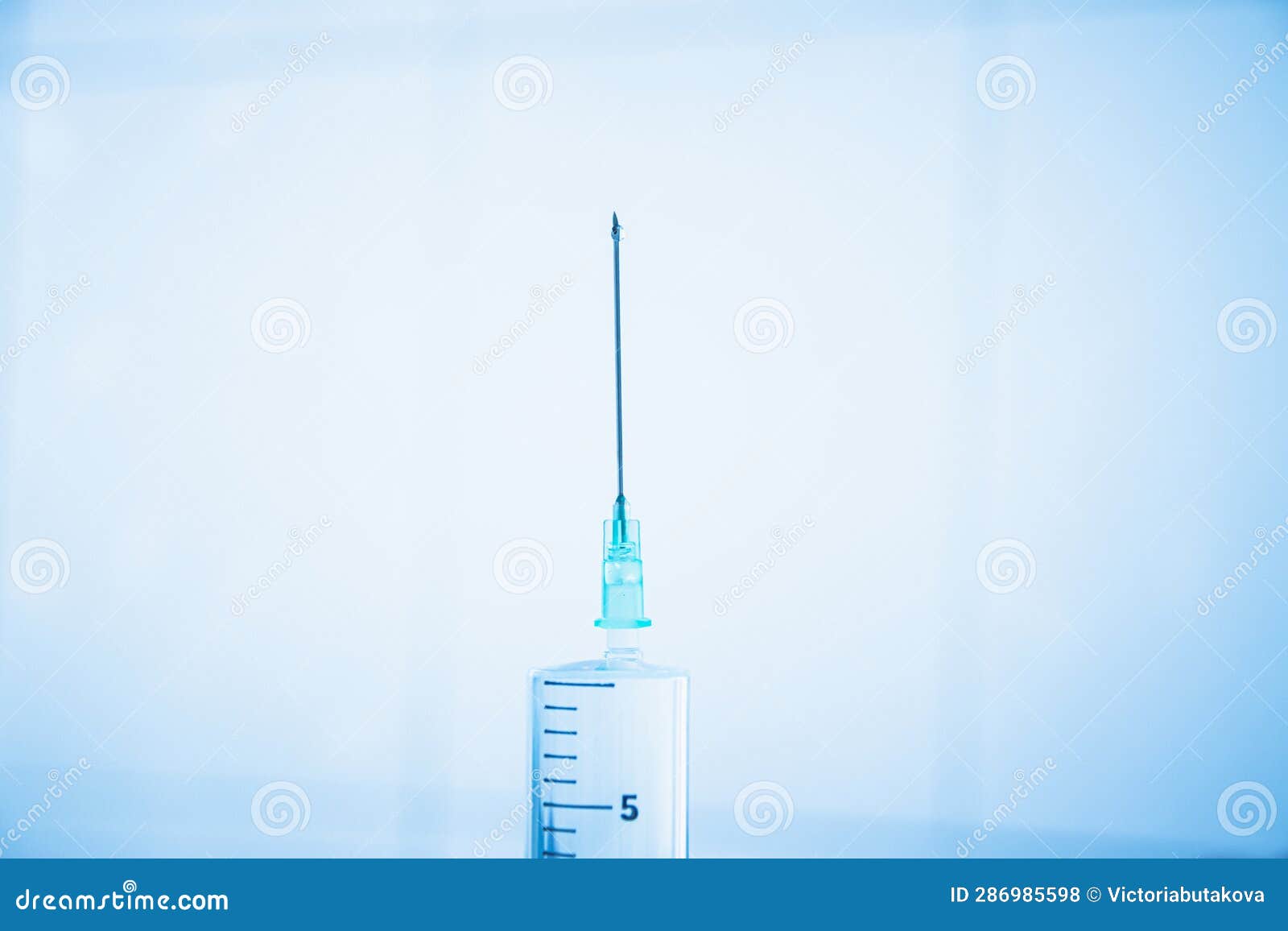 Medicine Details 10. a Drop on a Syringe Stock Photo - Image of ...