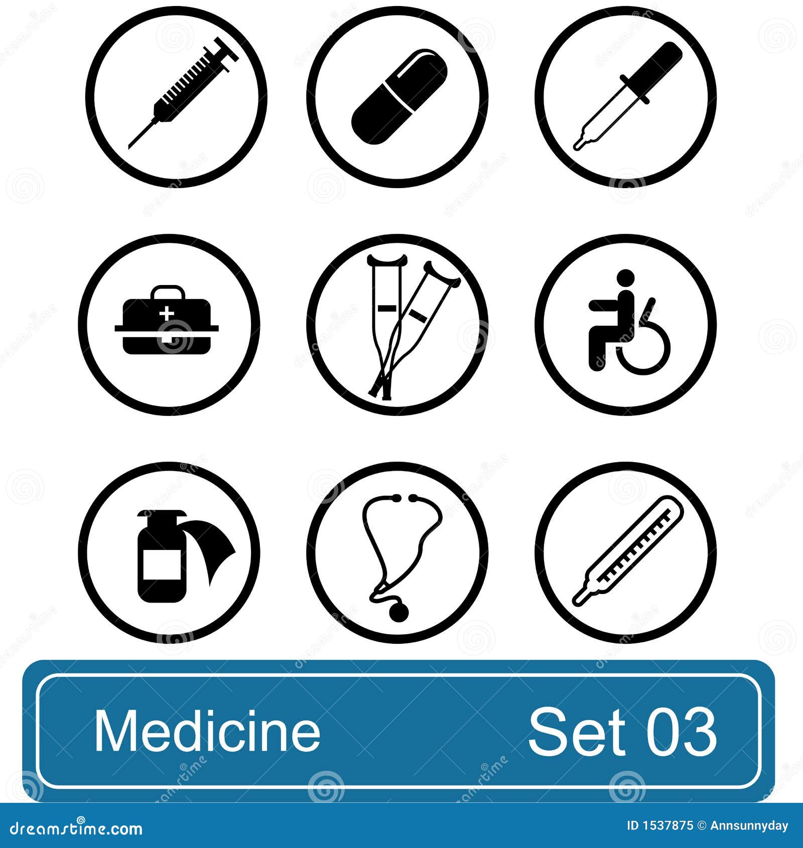 Medicine icon set stock illustration. Illustration of doctor - 1537875