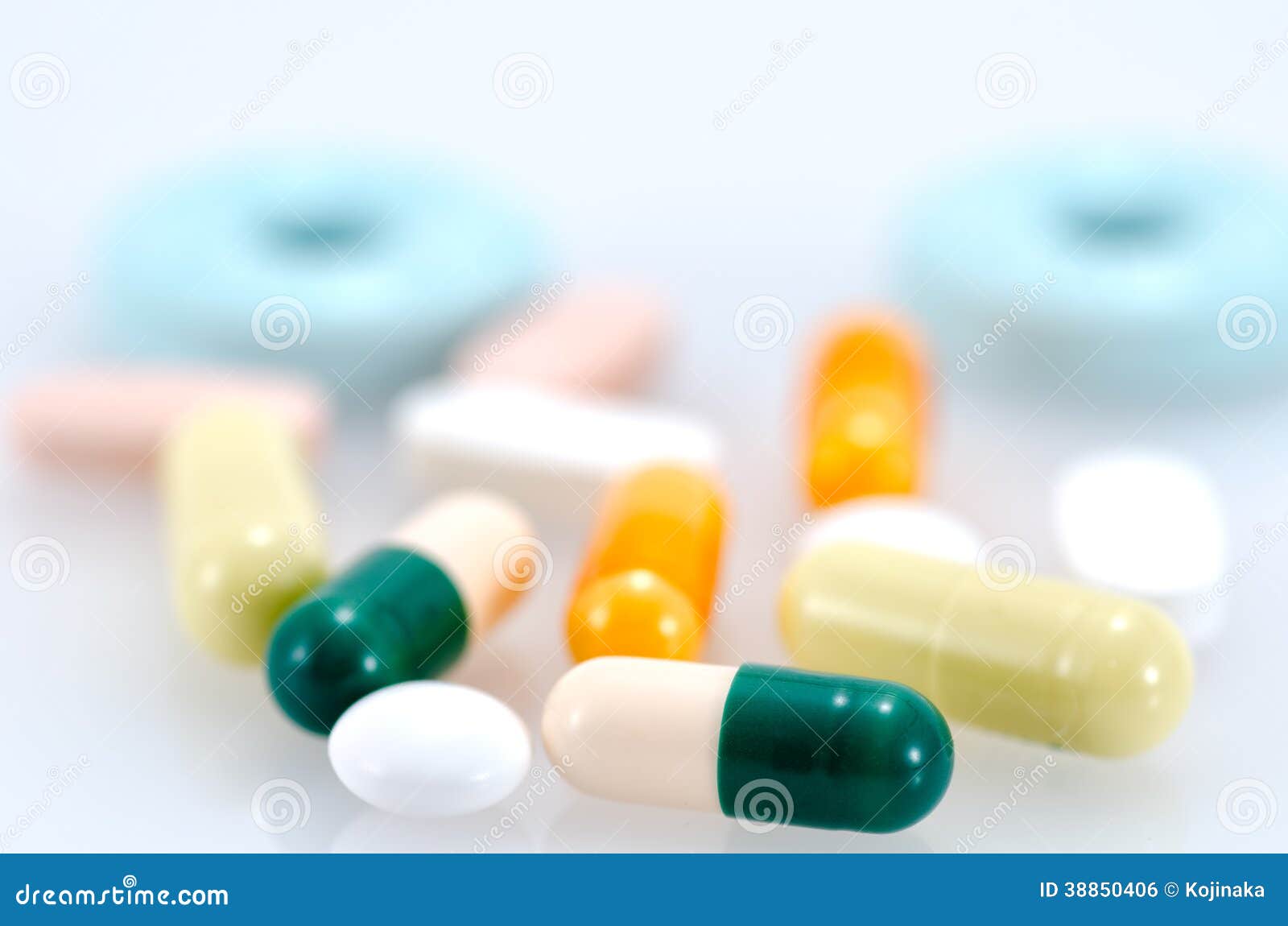 Medicine Isolated on a White Background. Stock Photo - Image of stomach ...