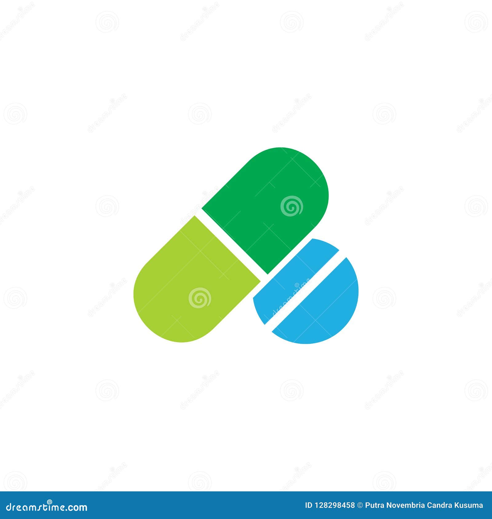 Medicine Logo Icon Design stock vector. Illustration of element - 128298458