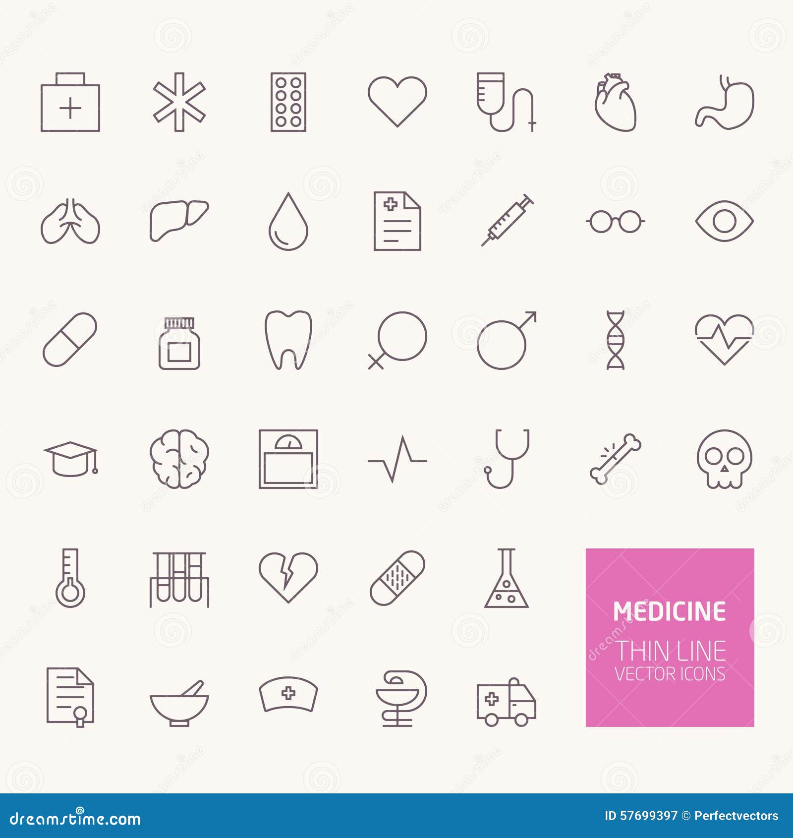 Big Medicine Outline Icon Set. 125 High Quality Symbols Cartoon Vector ...