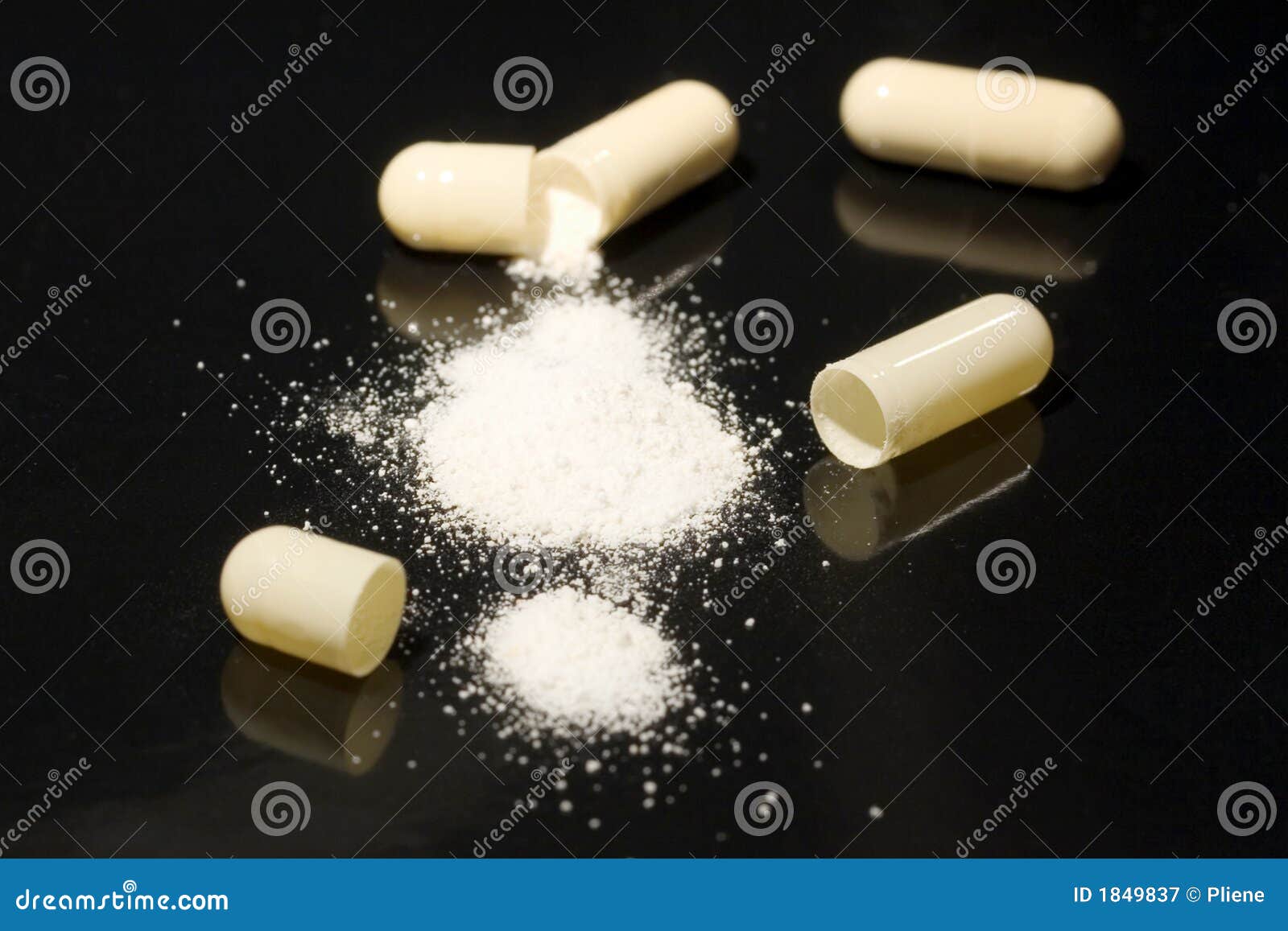 Medicine pills stock image. Image of powder, shape, physical - 1849837
