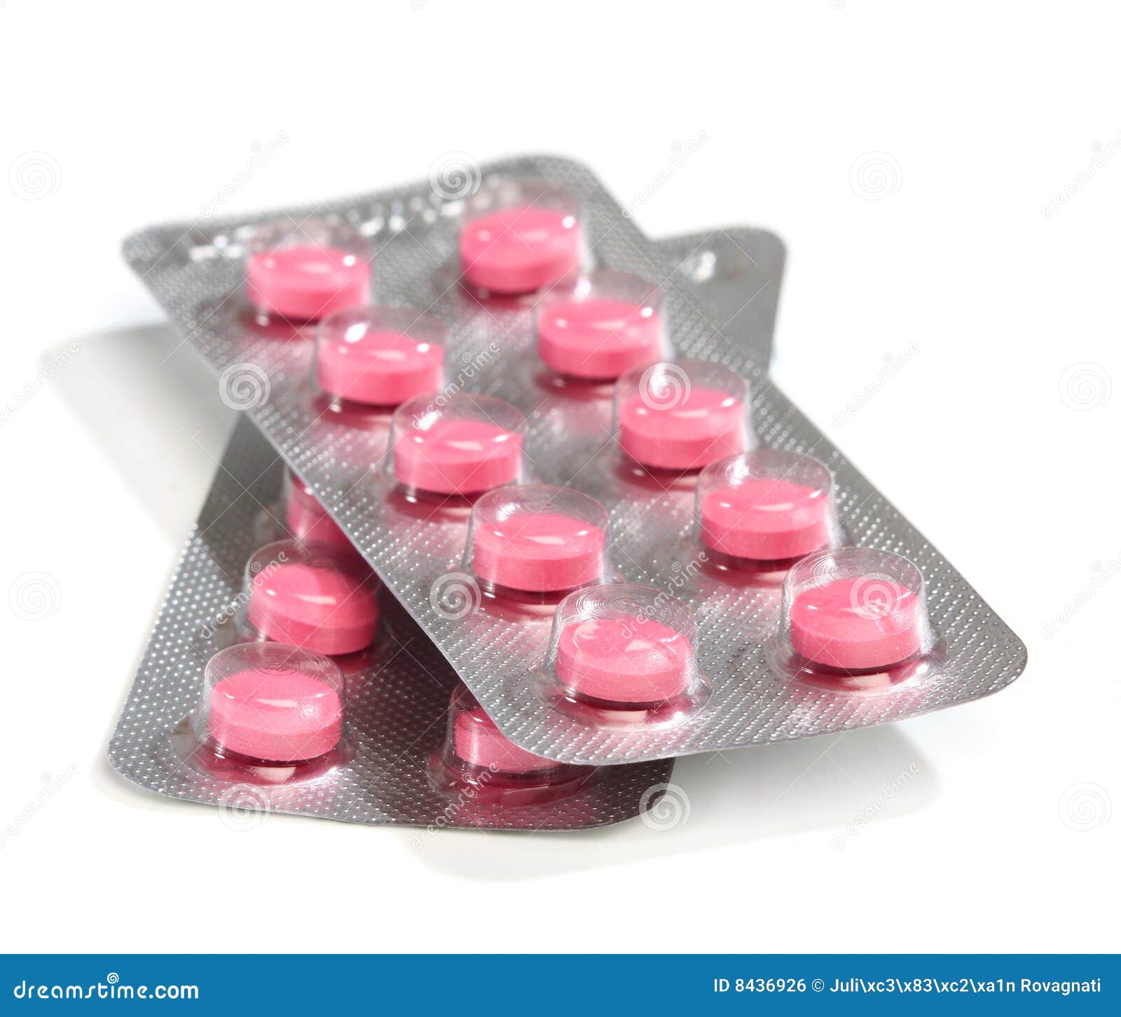 Medicine Pills in Blister Packs Stock Photo - Image of antioxidant ...