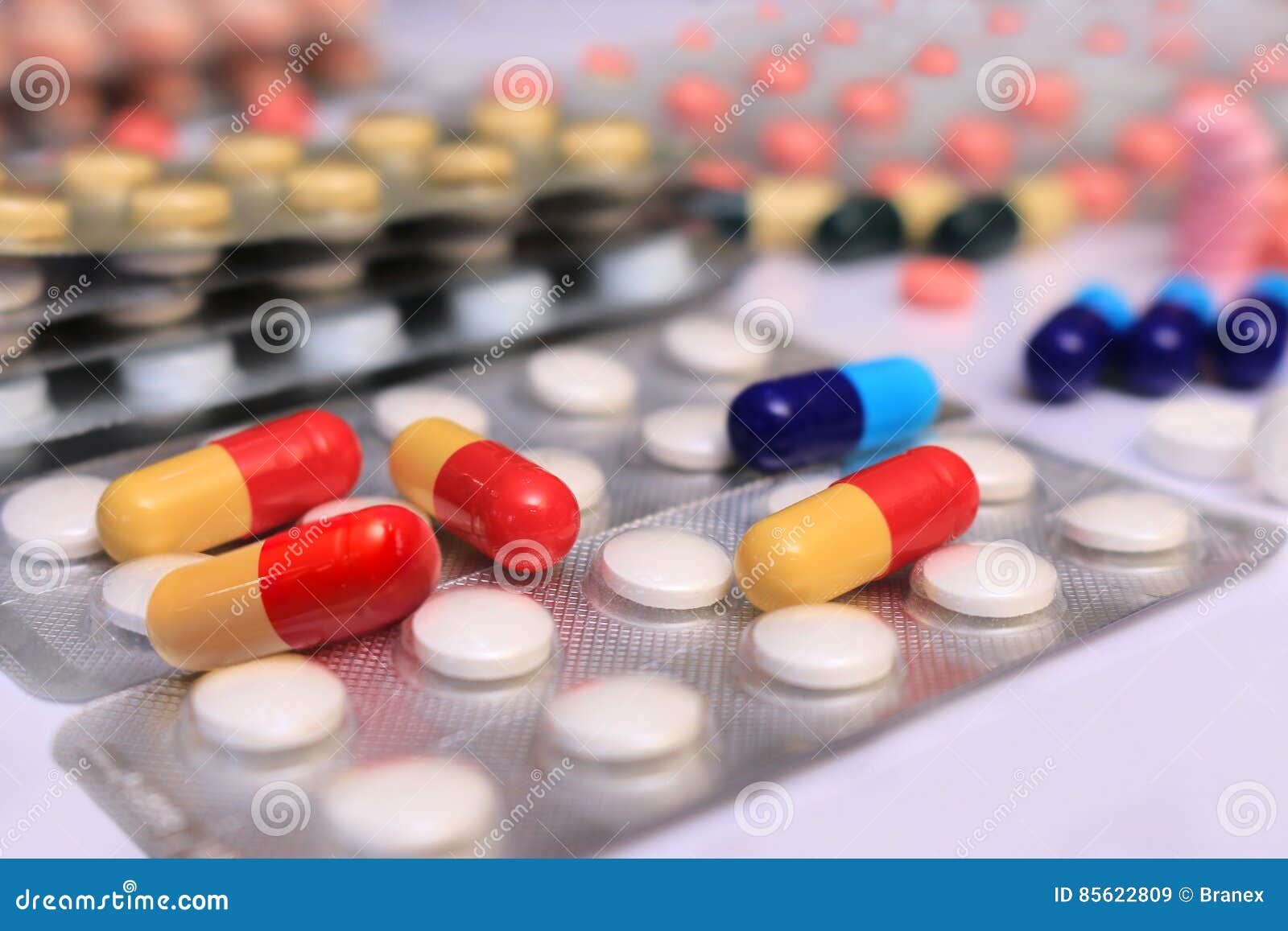 Medicine pills stock image. Image of medicaments, group - 85622809