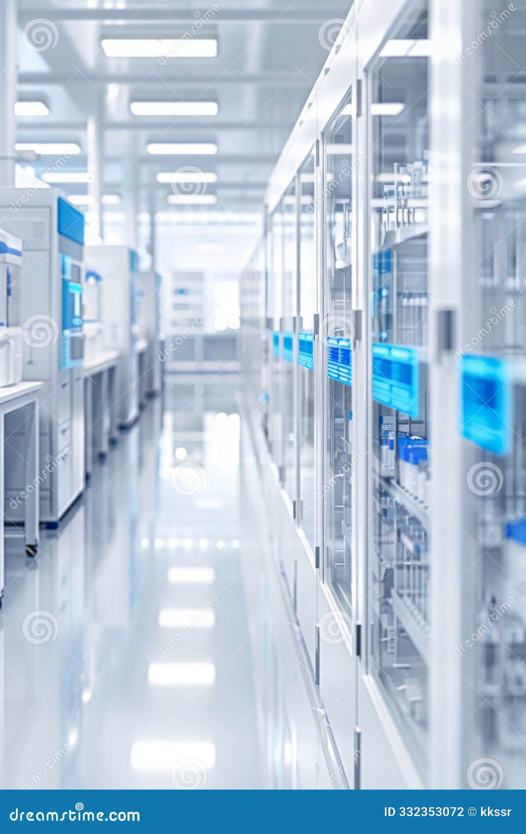 Biotech Lab Robotic Arms Manipulating DNA Samples Stock Photo ...