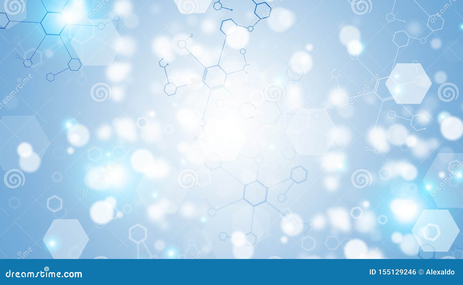 Medicine Science Blue Background Stock Photo - Image of technology ...