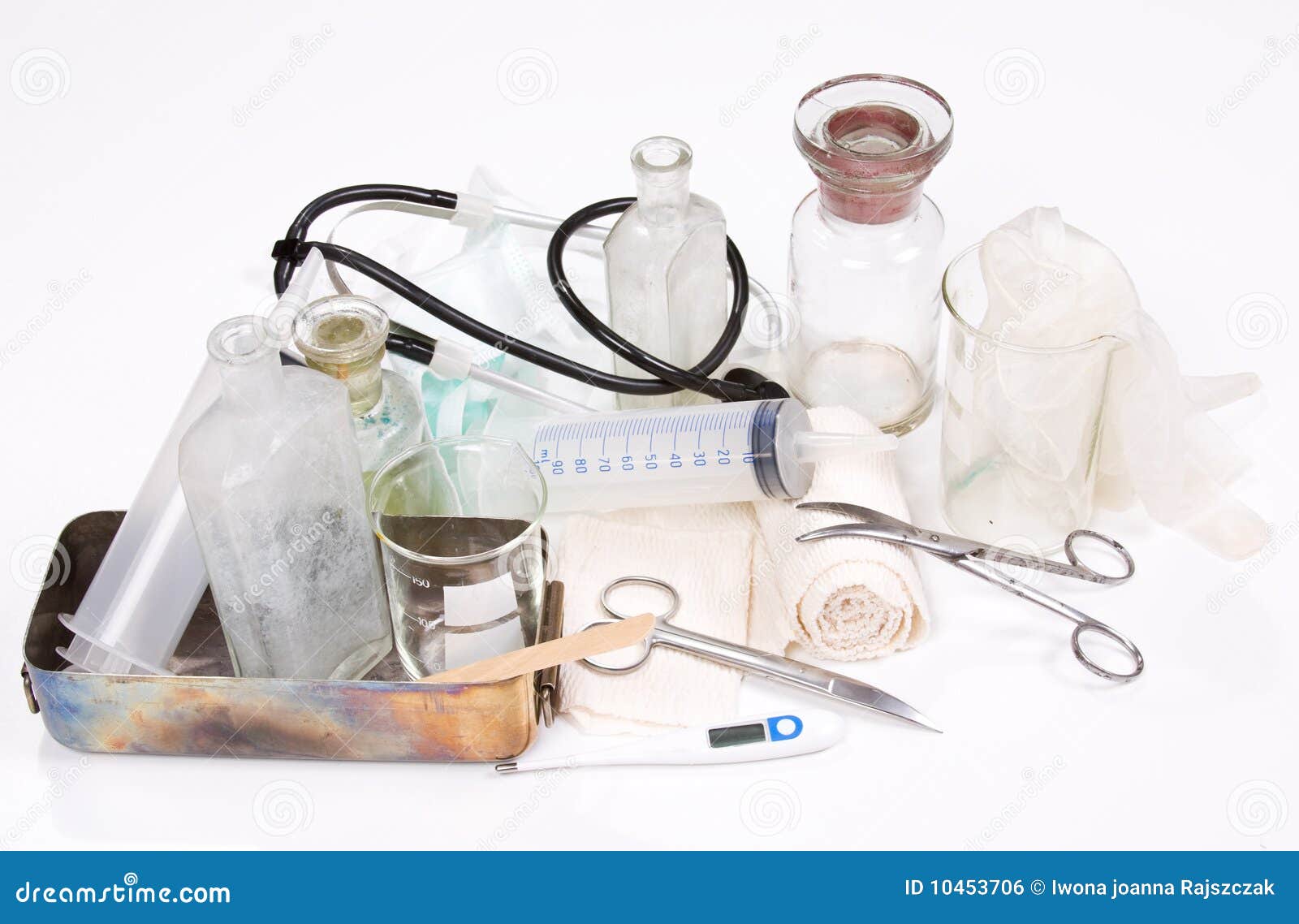 Medicine set stock photo. Image of hygiene, healthy, equipment - 10453706