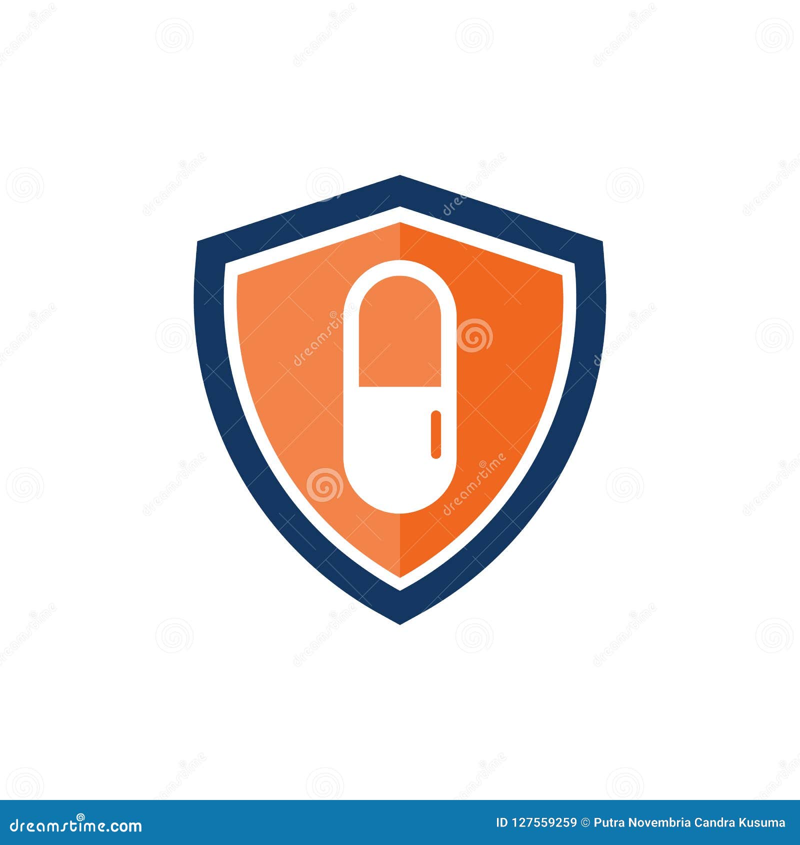 Medicine Shield Logo Icon Design Stock Vector - Illustration of ...