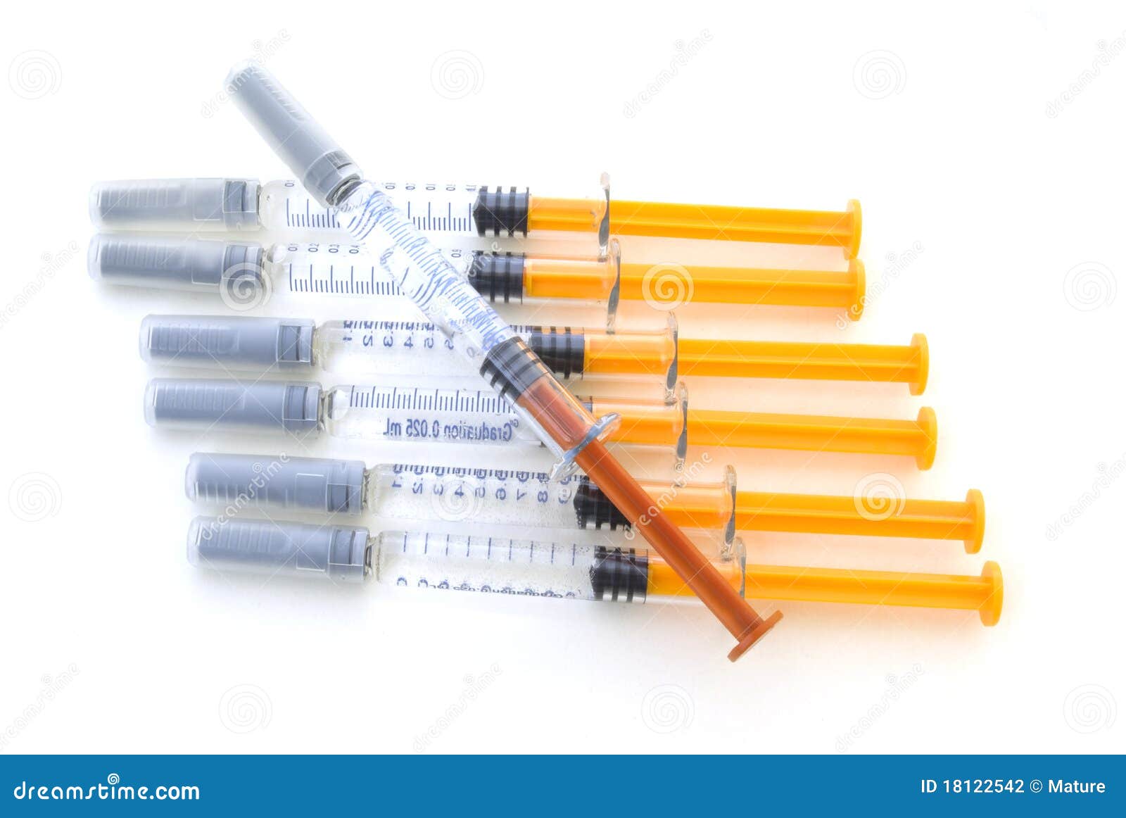 Medicine in syringes stock photo. Image of choice, hospitals - 18122542