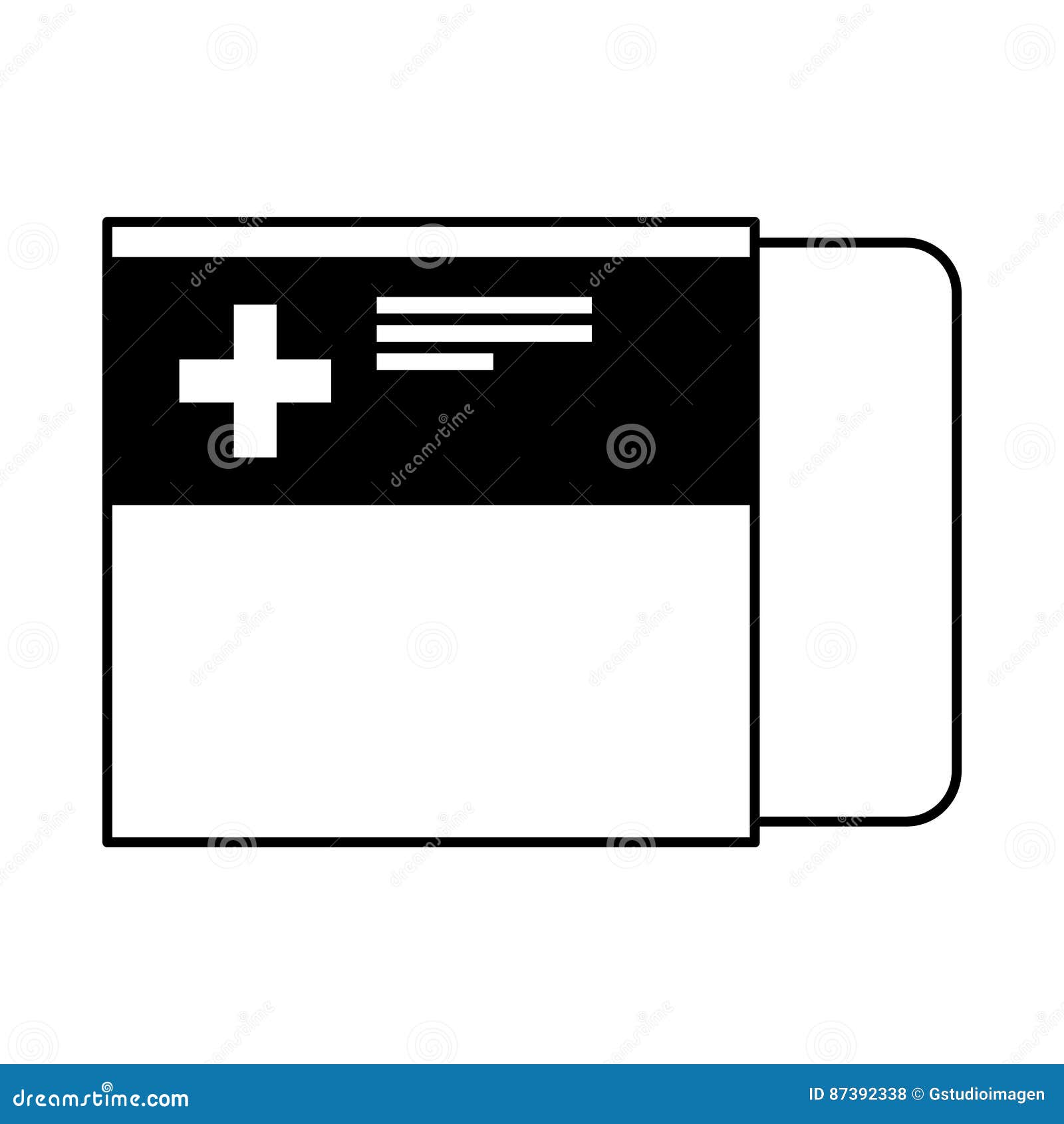 Medicine tab isolated icon stock vector. Illustration of cure - 87392338